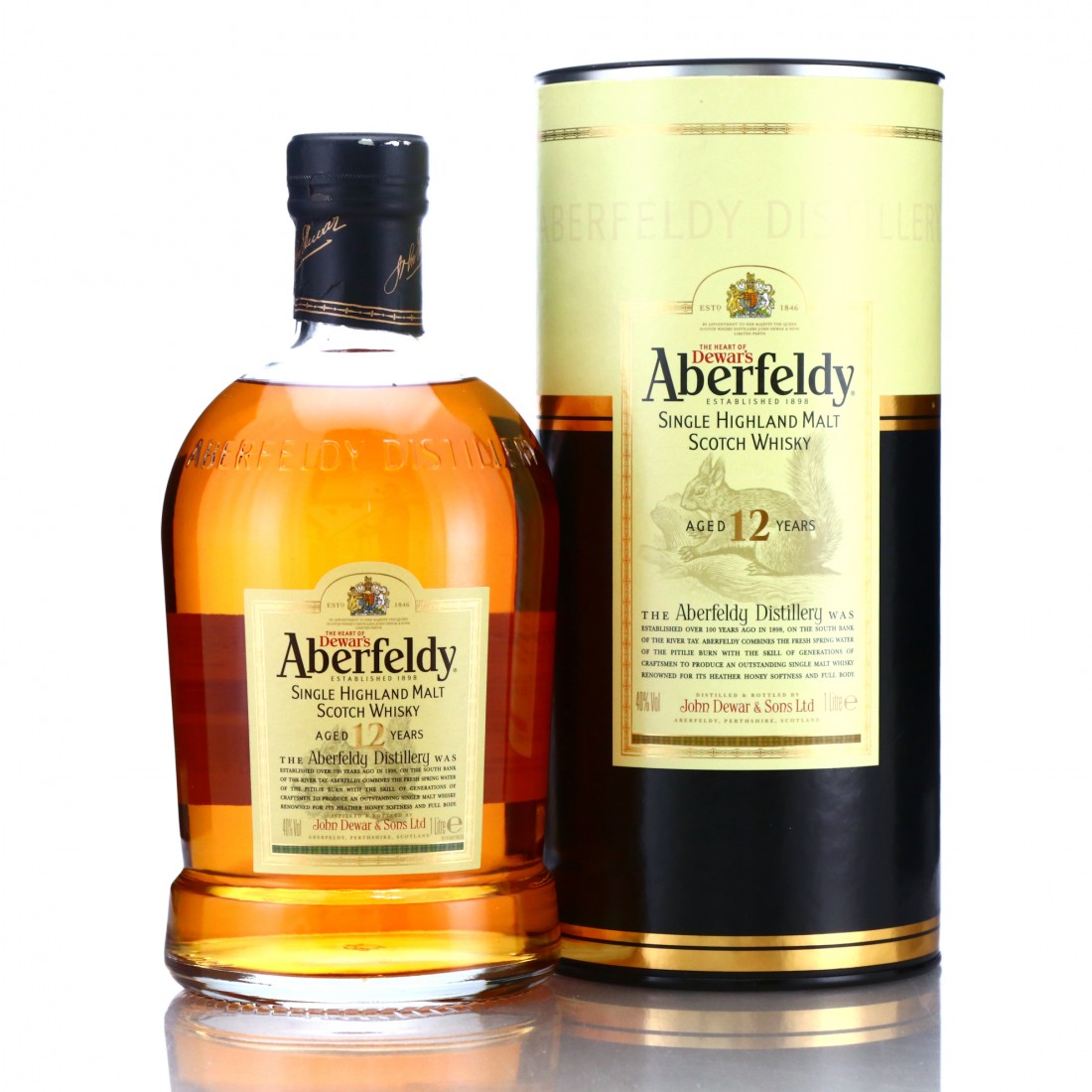 Aberfeldy 12 Year Old 1 Litre pre-2014 | Whisky Auctioneer