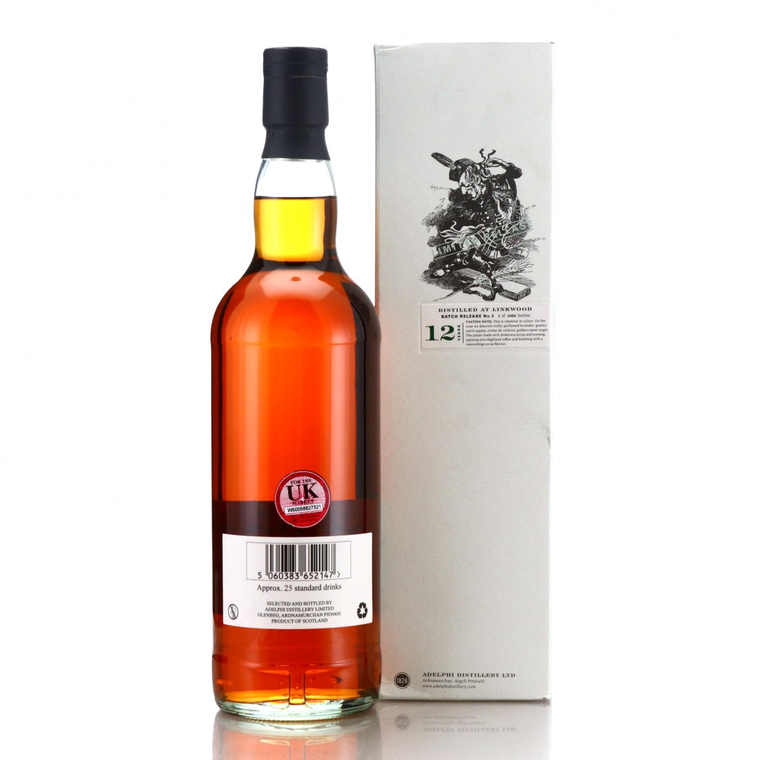 Linkwood 12 Year Old Adelphi Laudale Batch #5 | Whisky Auctioneer