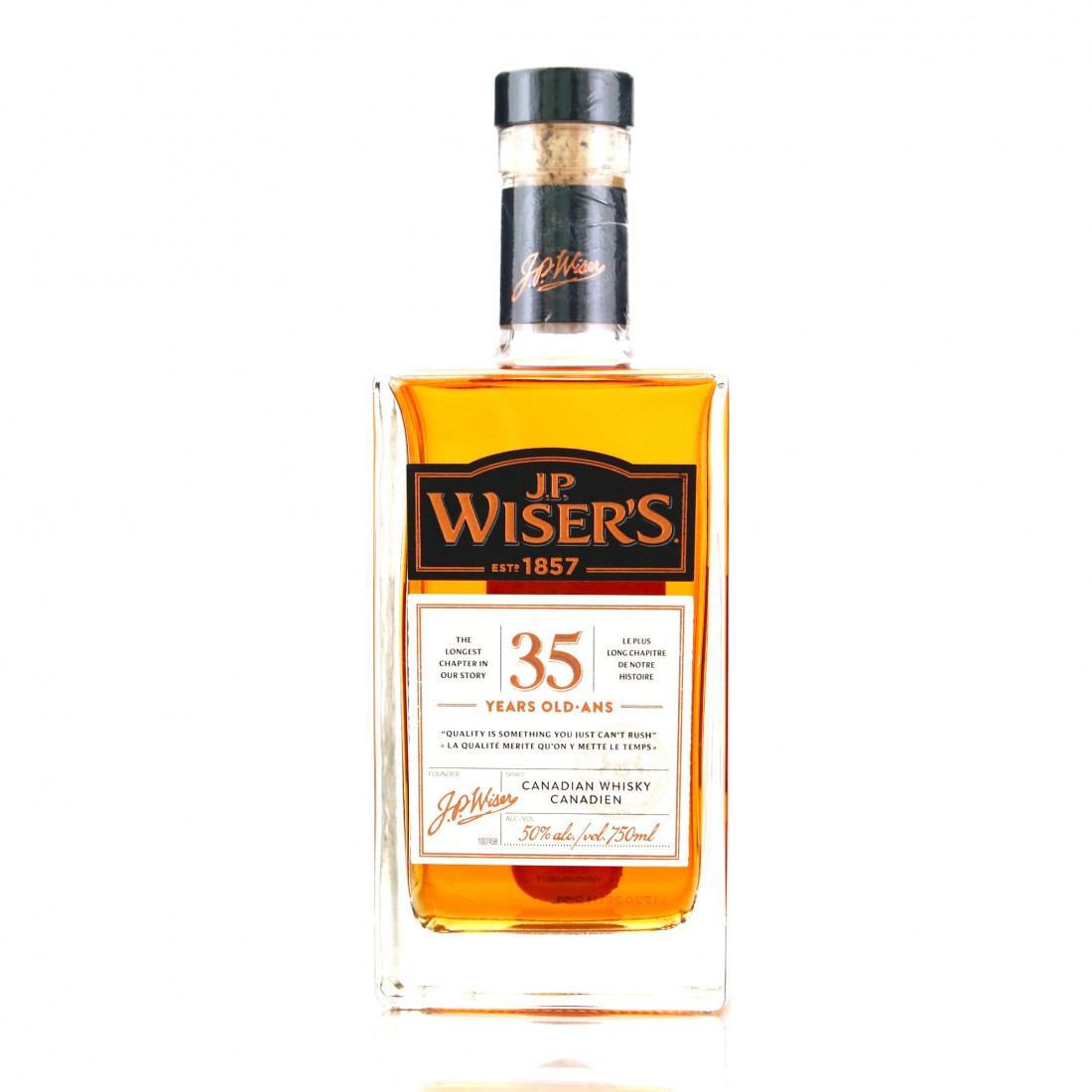 J.P. Wiser's 35 Year Old Canadian Whisky | Whisky Auctioneer