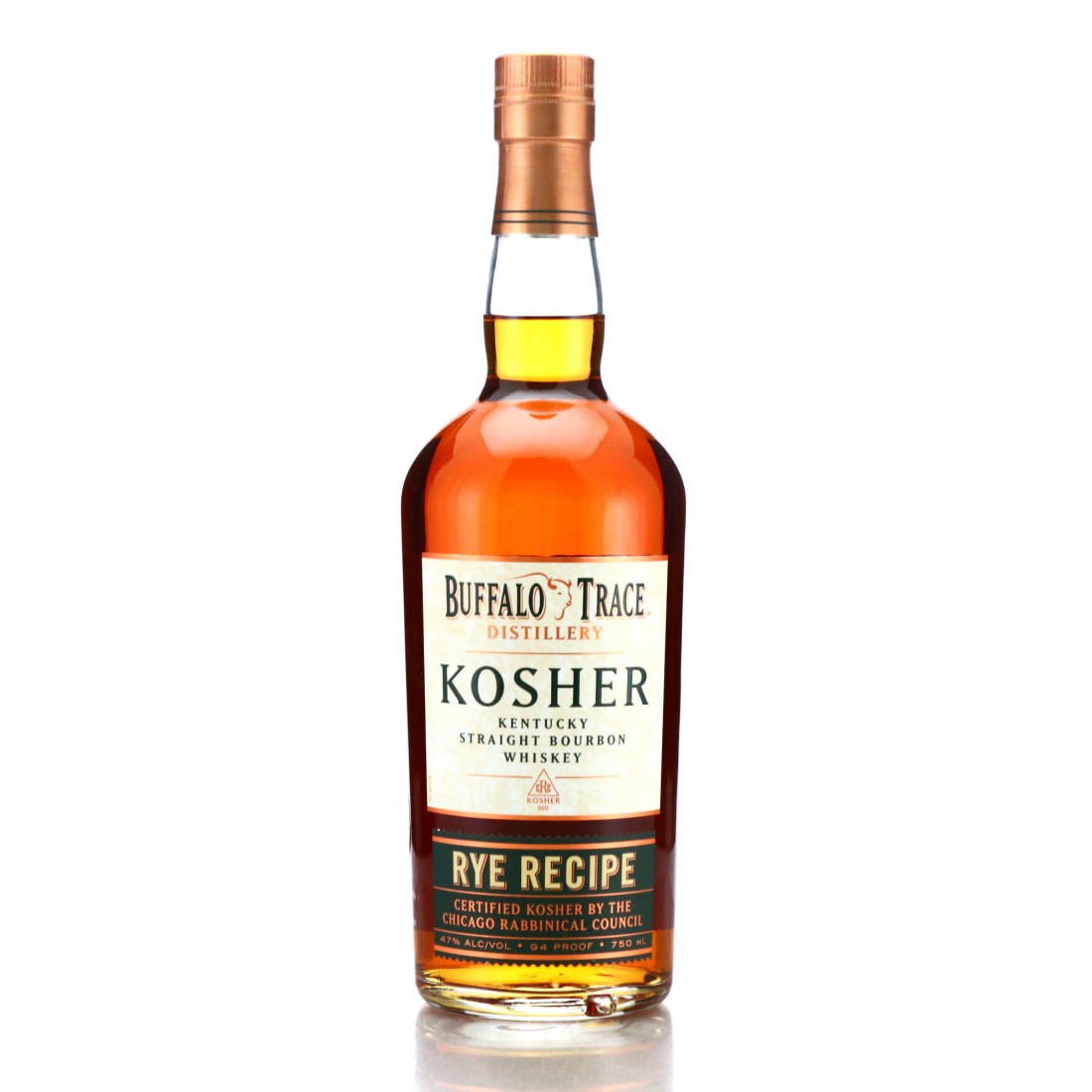 Buffalo Trace Kosher Rye Recipe Straight Bourbon | Whisky Auctioneer