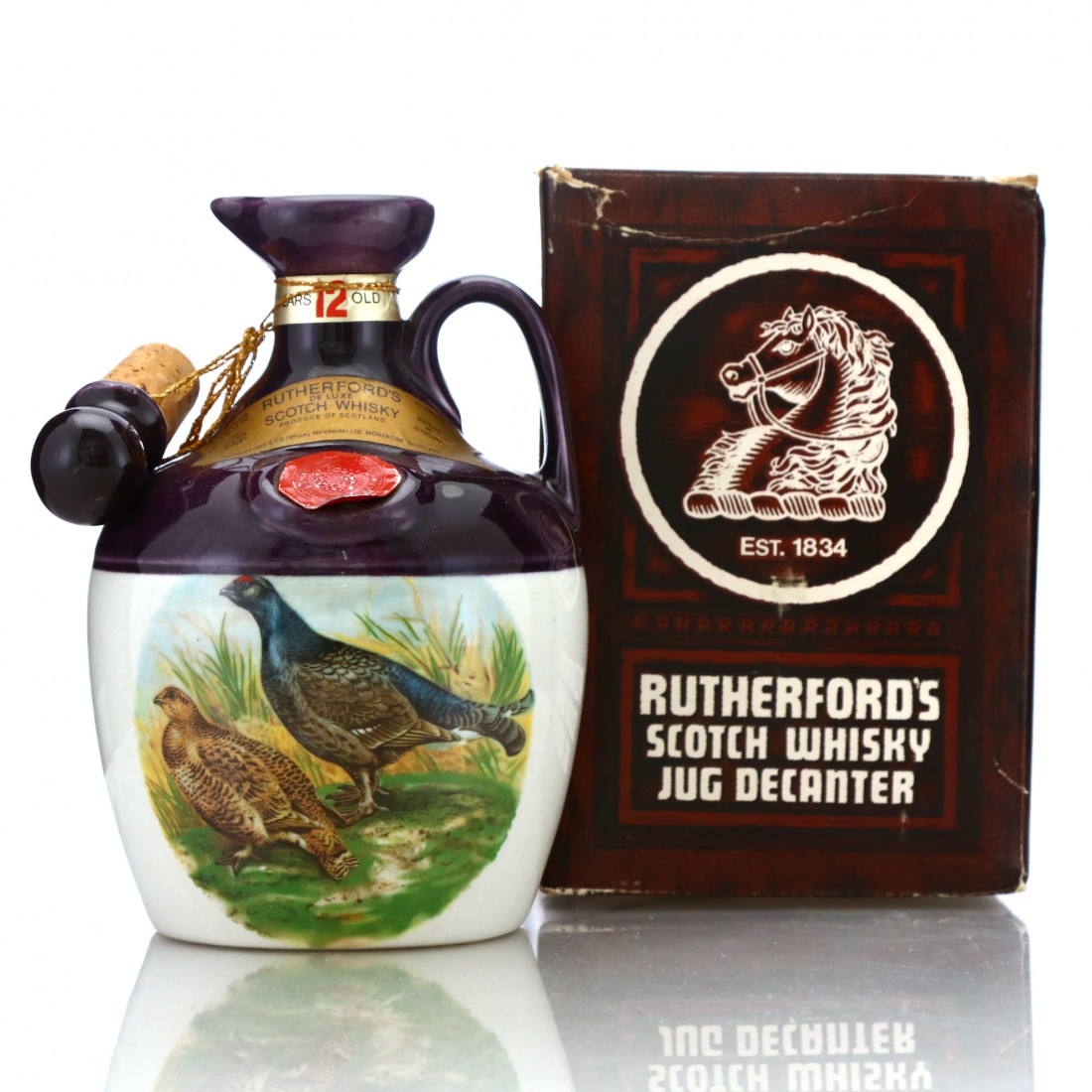 Rutherford's 12 Year Old Decanter 1970s | Whisky Auctioneer