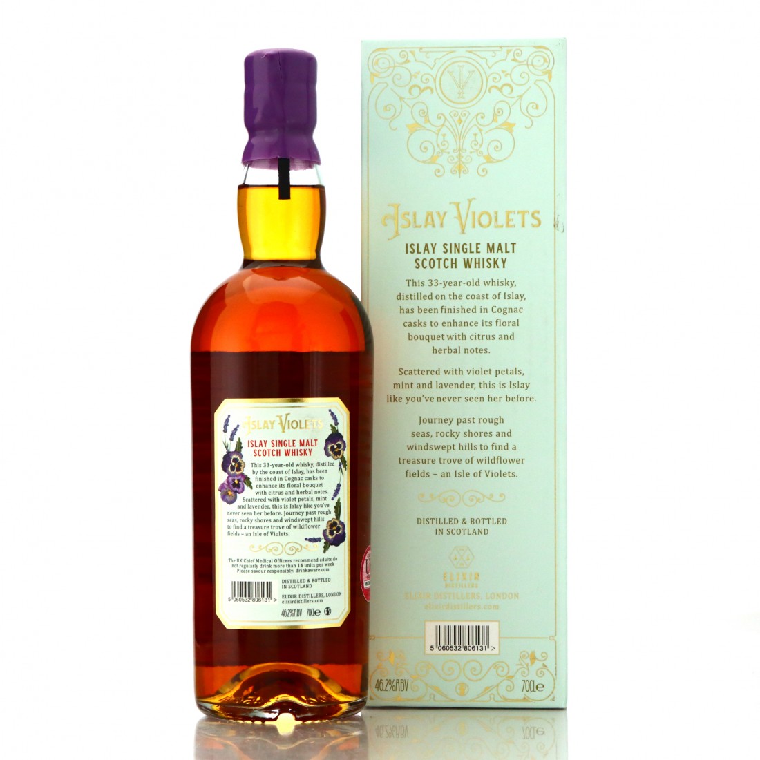 Bowmore 33 Year Old Elixir Distillers Islay Violets | Whisky Auctioneer