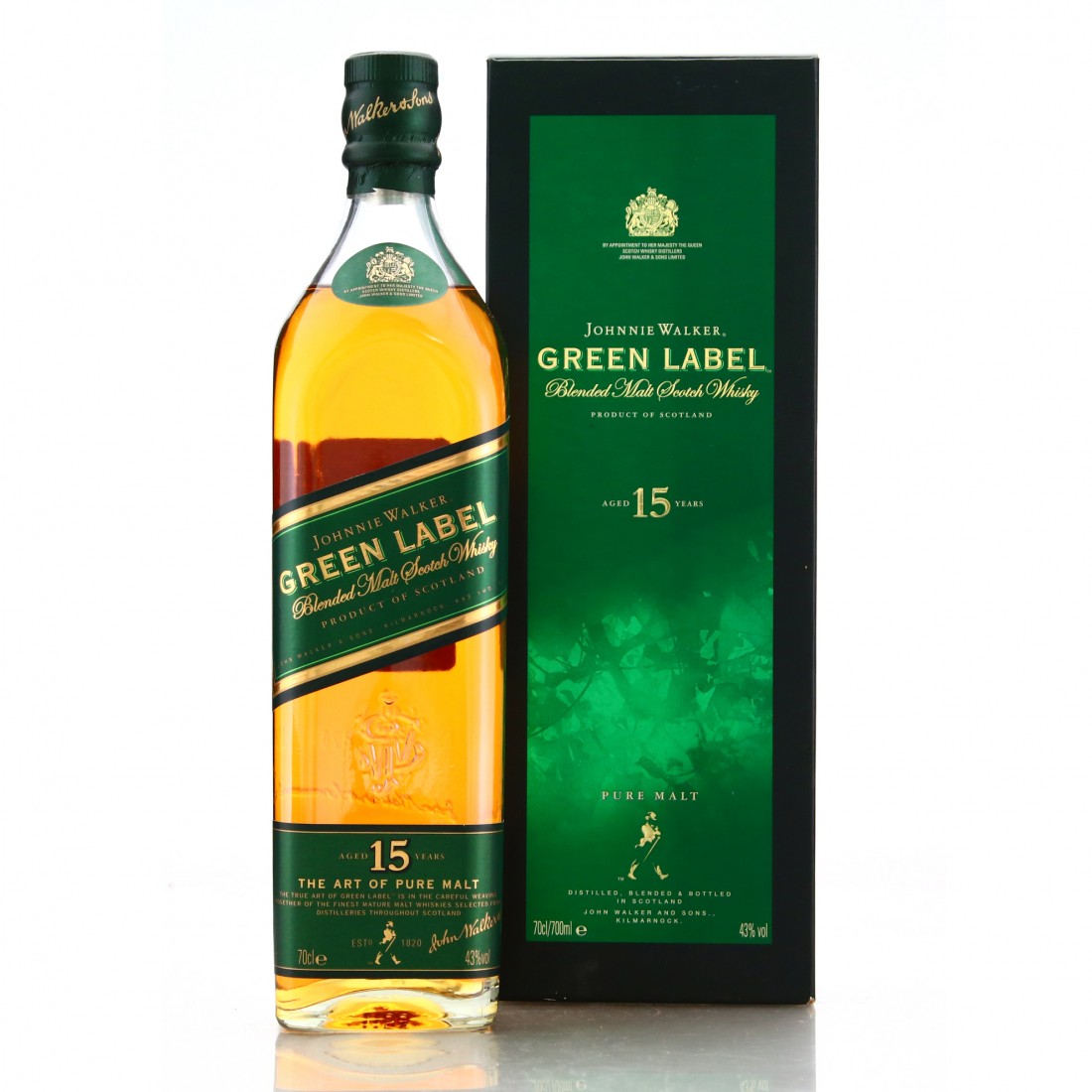 Johnnie Walker Green Label 15 Year Old | Whisky Auctioneer