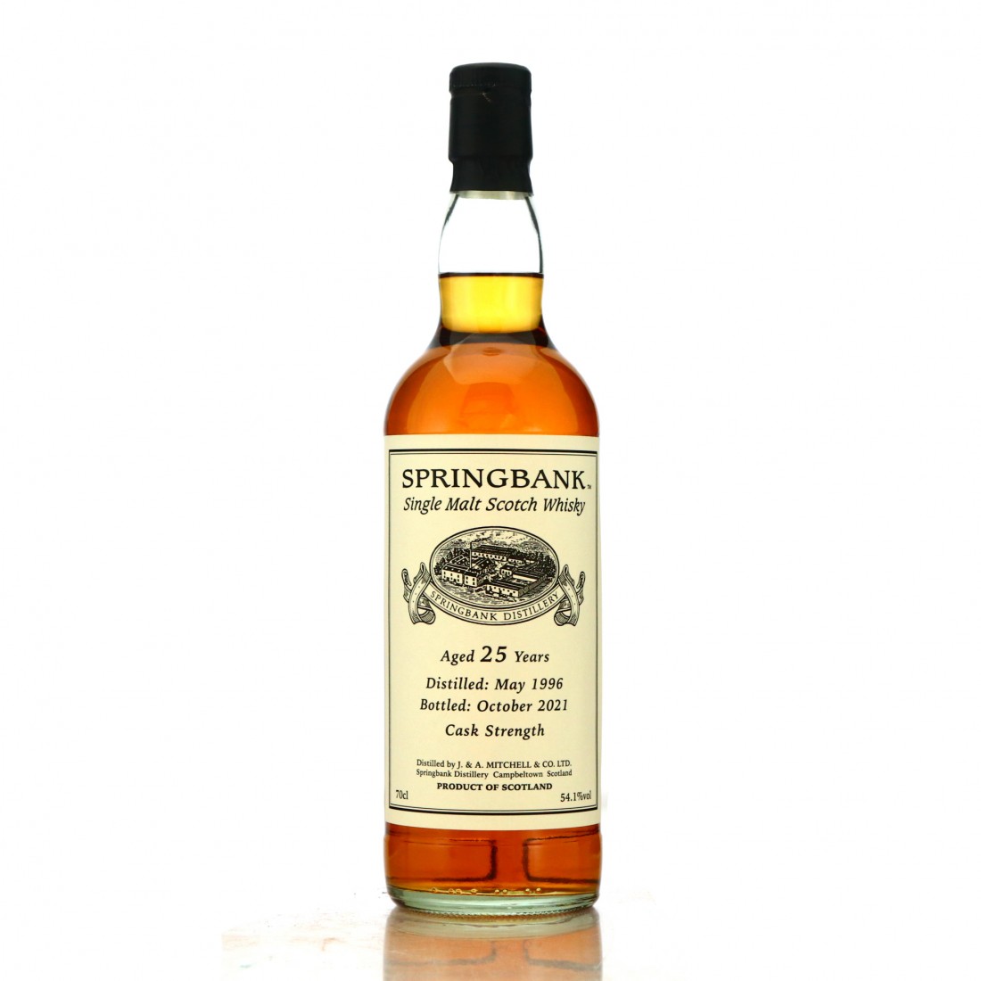 Springbank 1996 Cask Strength 25 Year Old | Whisky Auctioneer