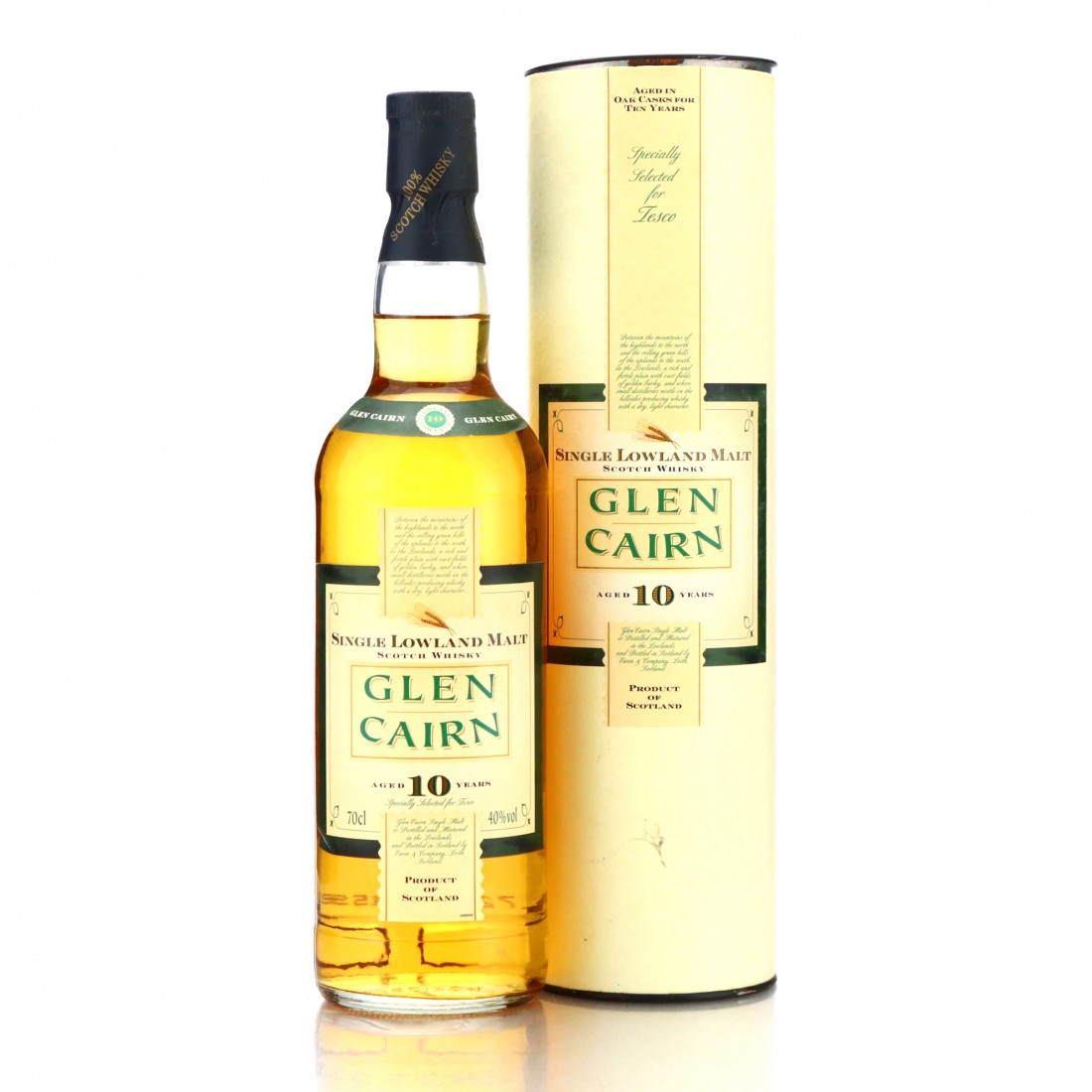 Glen Cairn 10 Year Old Lowland Single Malt | Whisky Auctioneer
