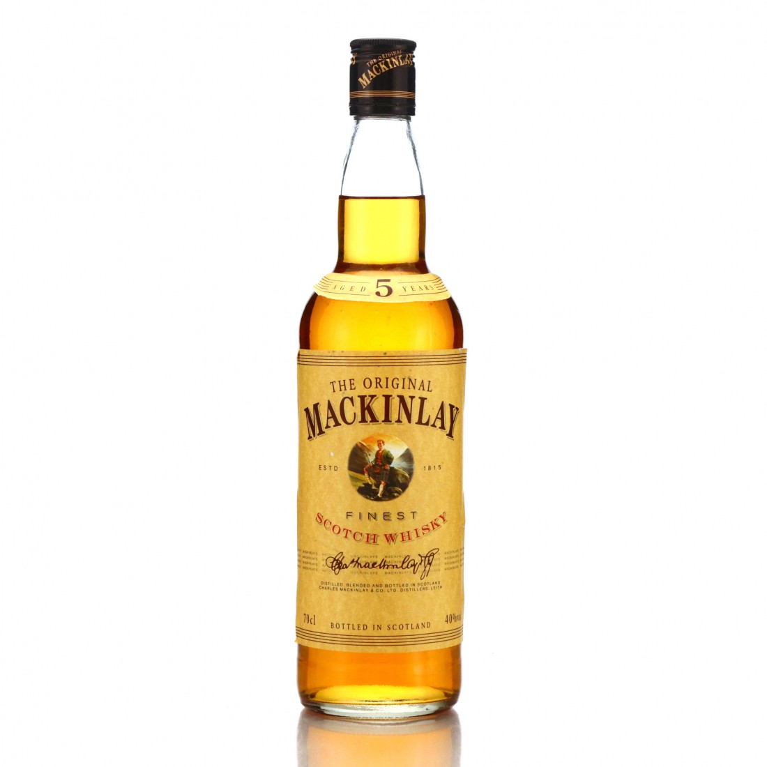 The Original Mackinlay 5 Year Old Finest | Whisky Auctioneer