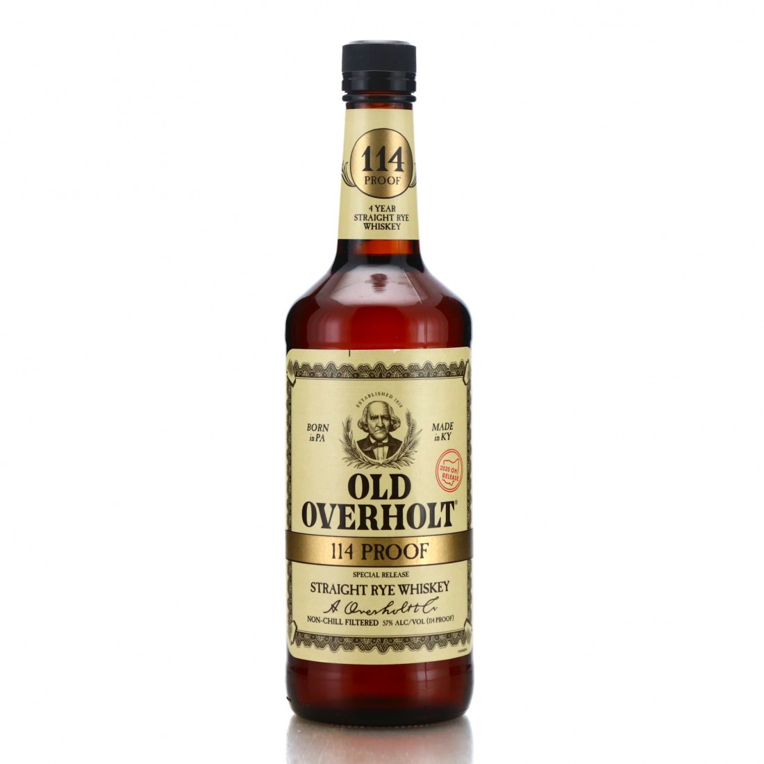 Old Overholt 4 Year Old 114 Proof Straight Rye / Ohio 2020 | Whisky ...