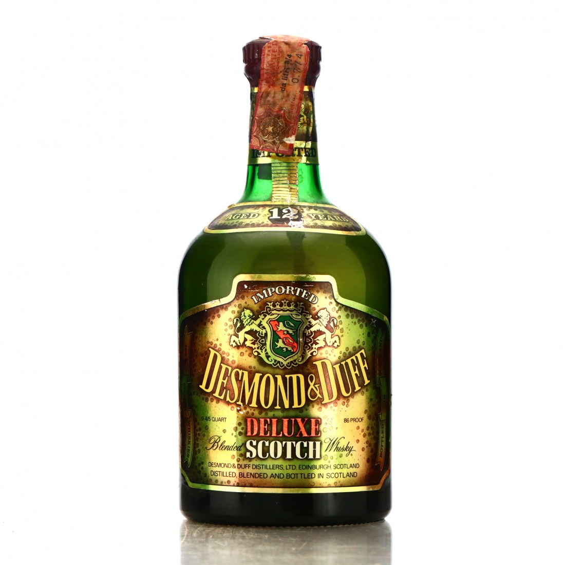 Desmond and Duff 12 Year Old Deluxe Scotch | Whisky Auctioneer