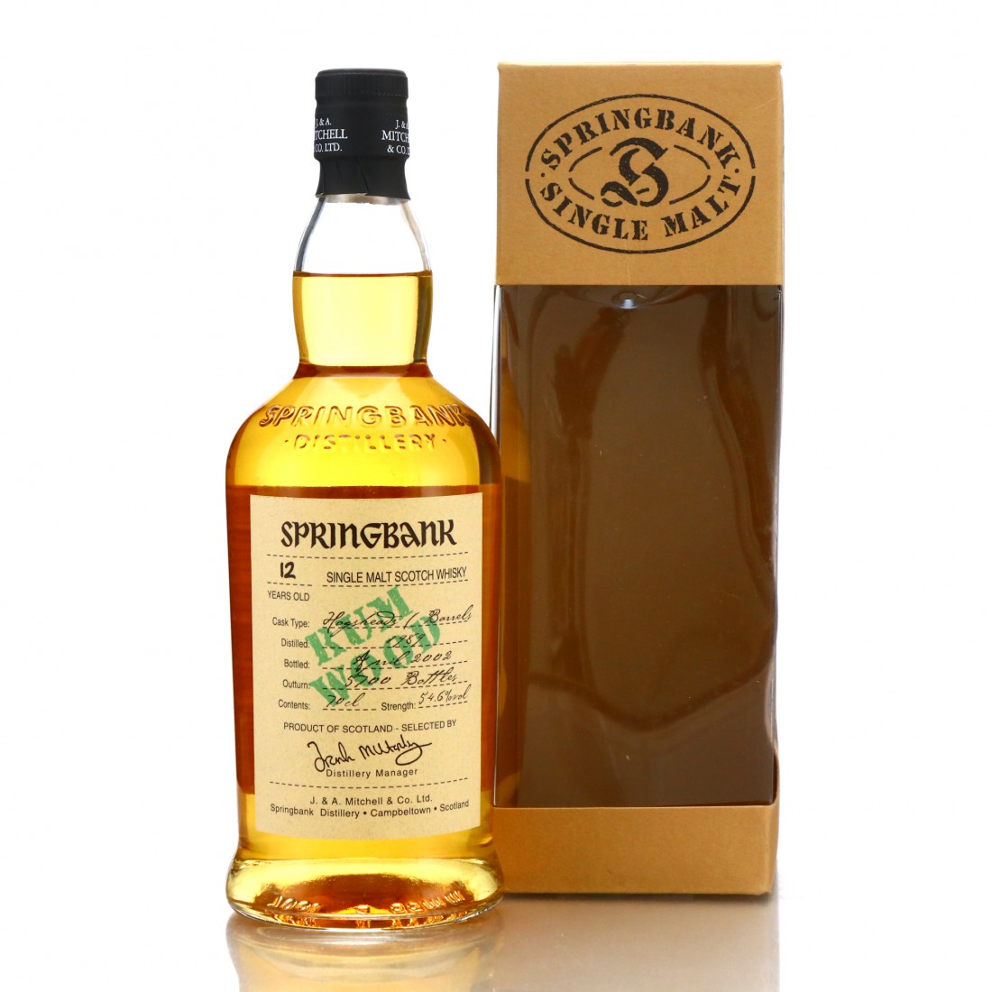 Springbank 1989 Rum Wood 12 Year Old | Whisky Auctioneer