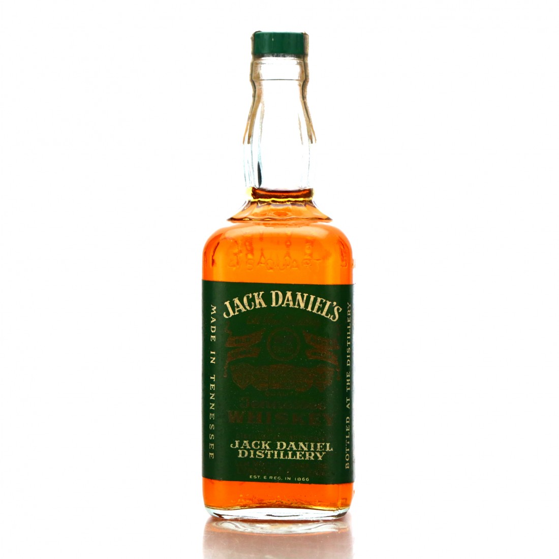 Jack Daniel's Old No.7 Green Label 90 Proof 1976 | Whisky Auctioneer