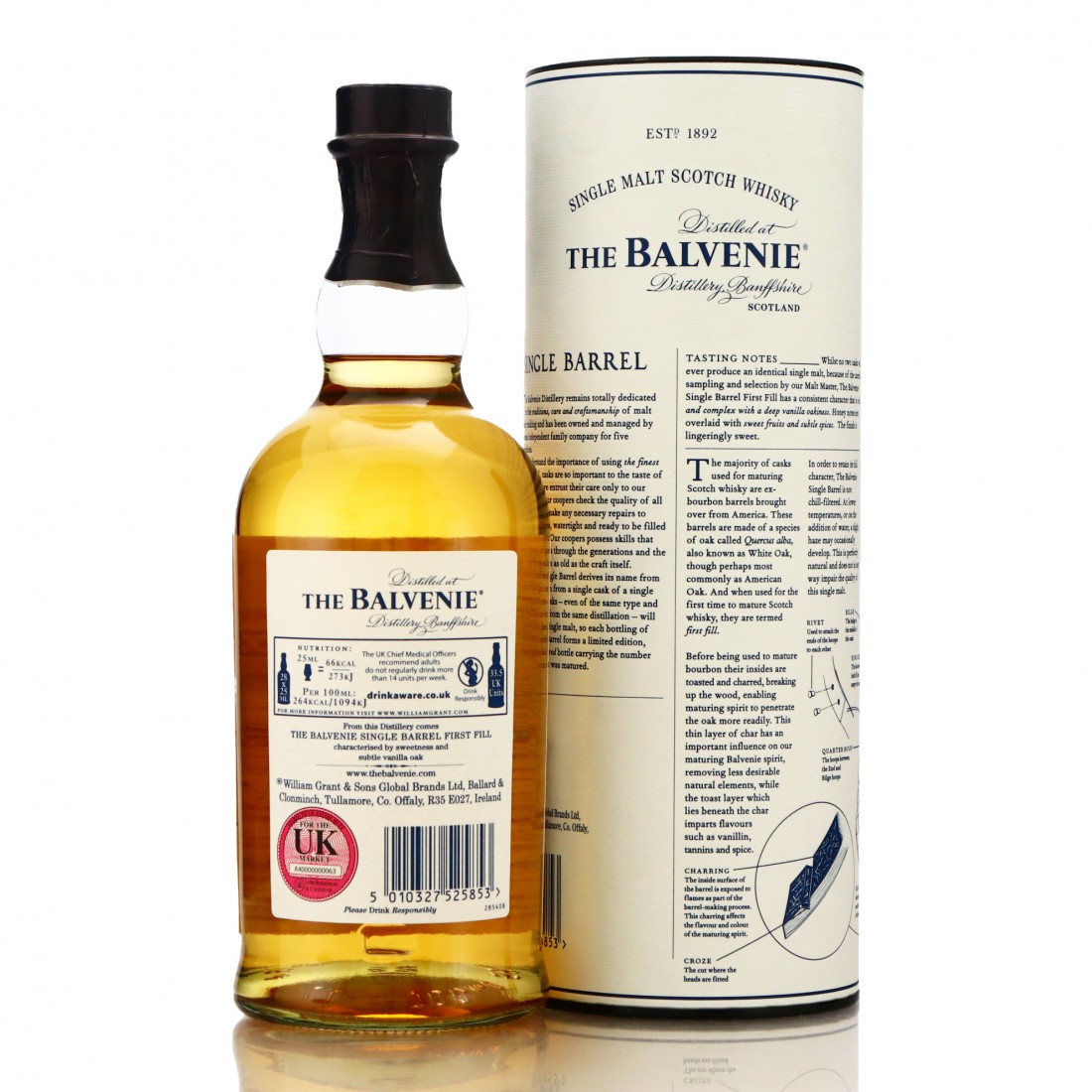 Balvenie 12 Year Old First Fill Single Barrel #2792 | Whisky Auctioneer