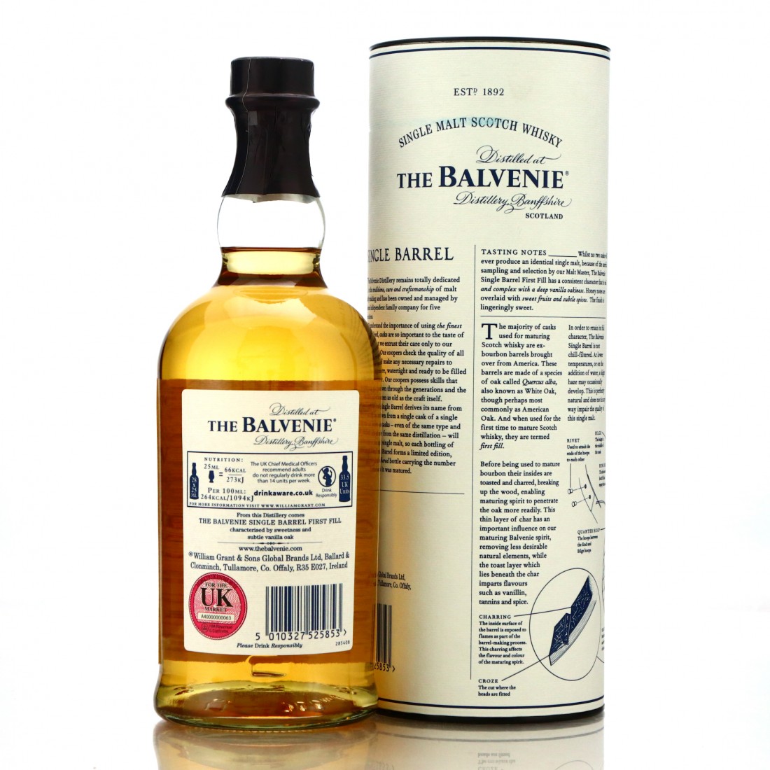 Balvenie 12 Year Old First Fill Single Barrel #2792 | Whisky Auctioneer
