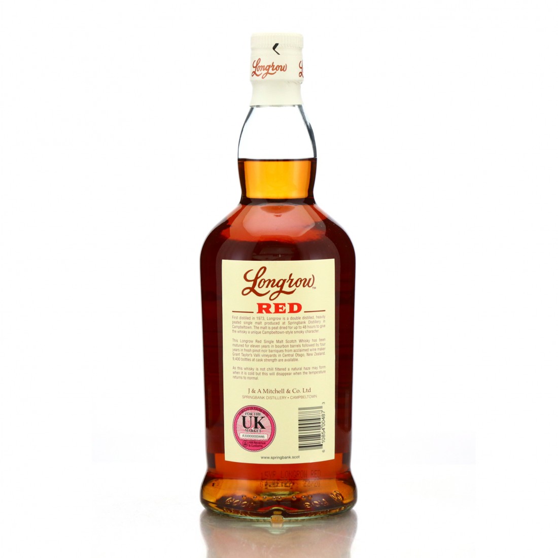 Longrow Red 15 Year Old Pinot Noir | Whisky Auctioneer