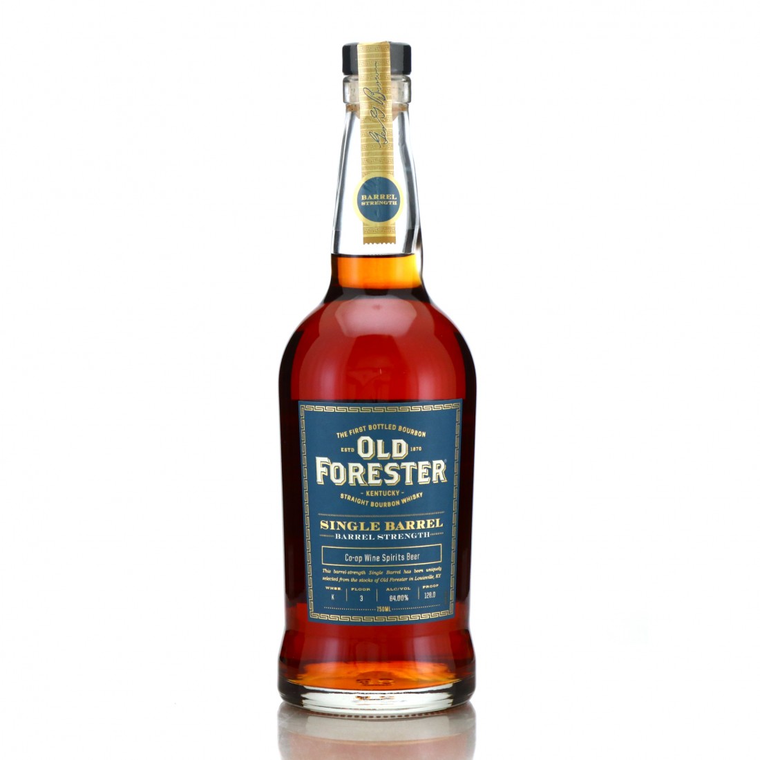 Old Forester Barrel Strength Single Barrel / Co-Op Wine Spirits Beer ...