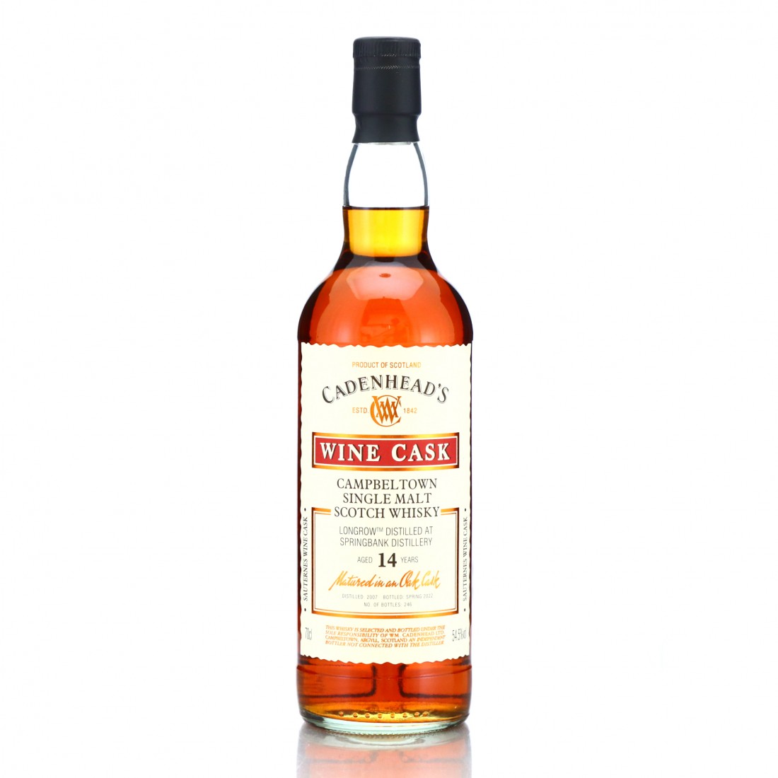 Longrow 2007 Cadenhead's 14 Year Old Wine Cask | Whisky Auctioneer