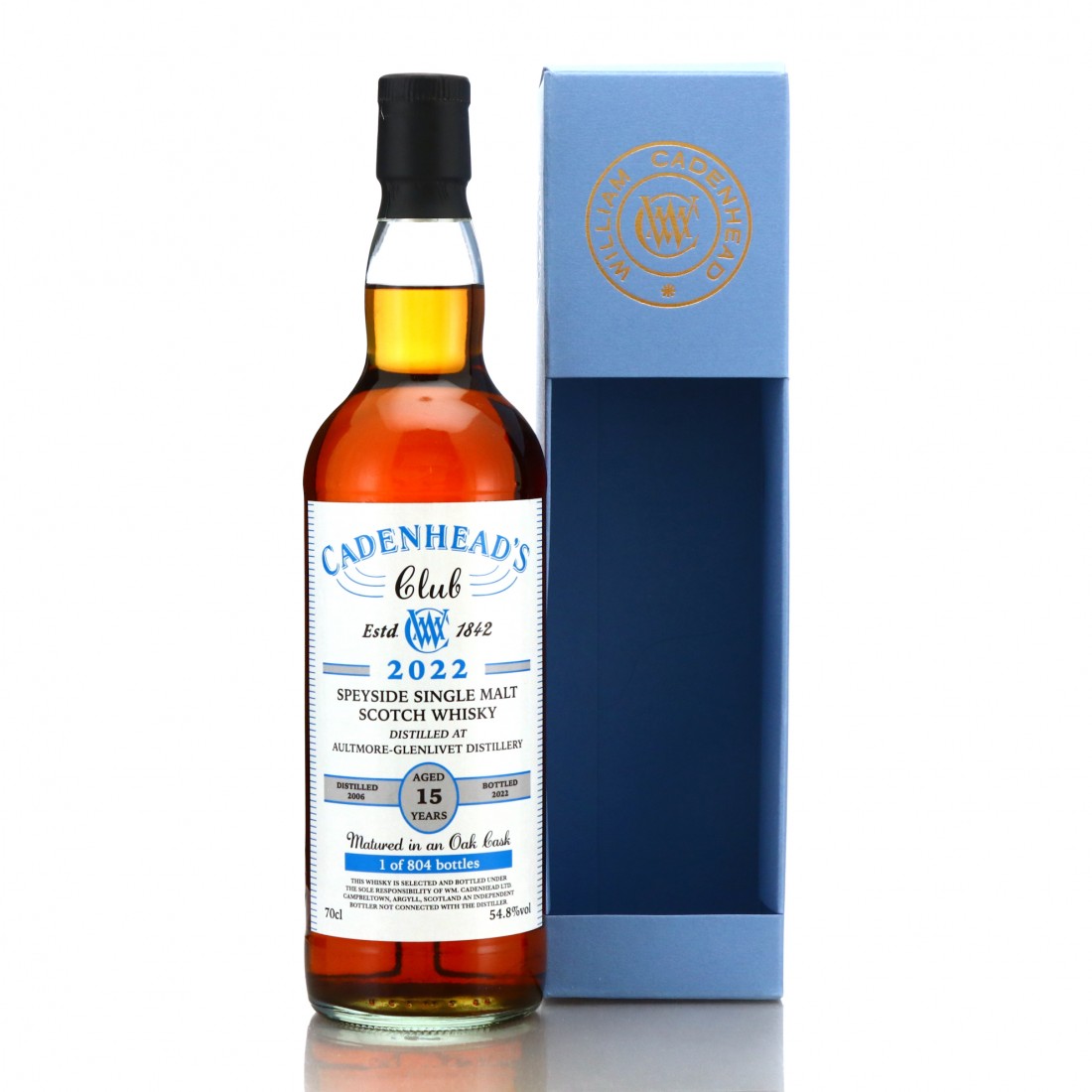 Aultmore 2006 Cadenhead's Club 15 Year Old | Whisky Auctioneer