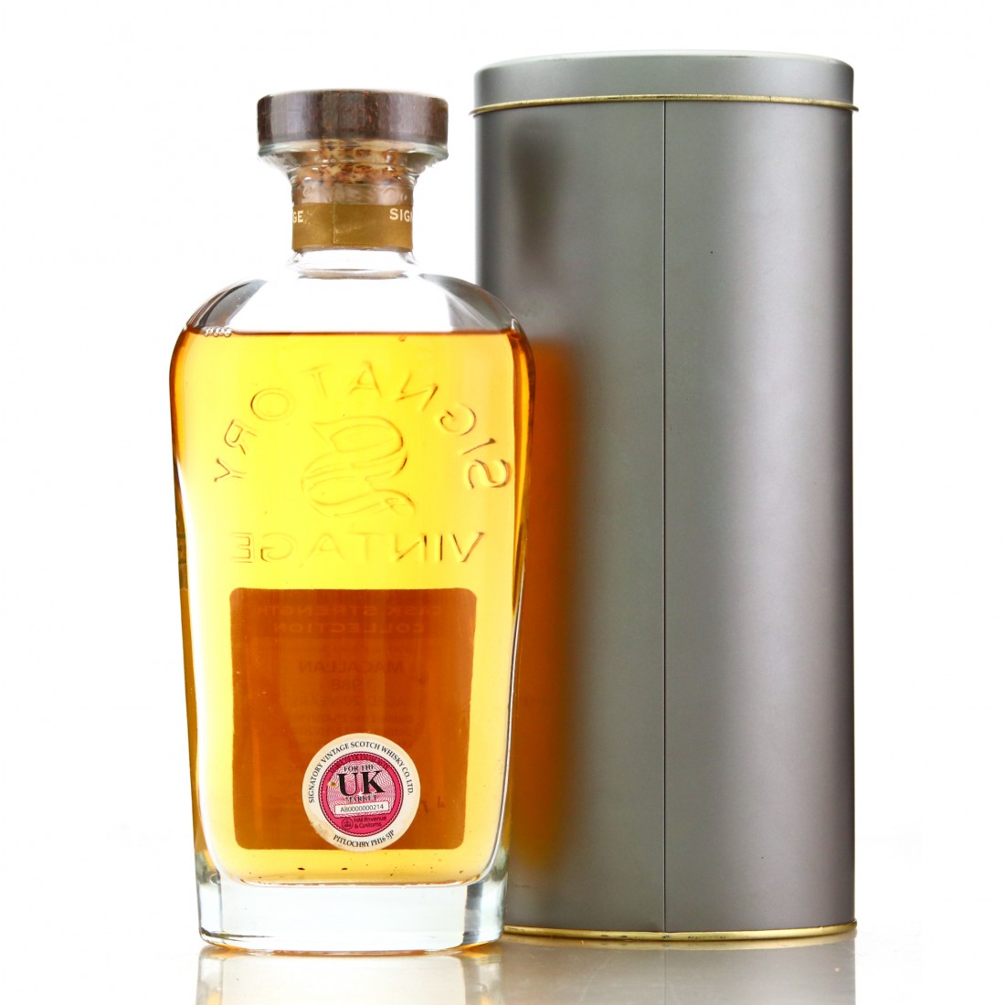 Macallan 1988 Signatory Vintage 20 Year Old Cask Strength | Whisky ...