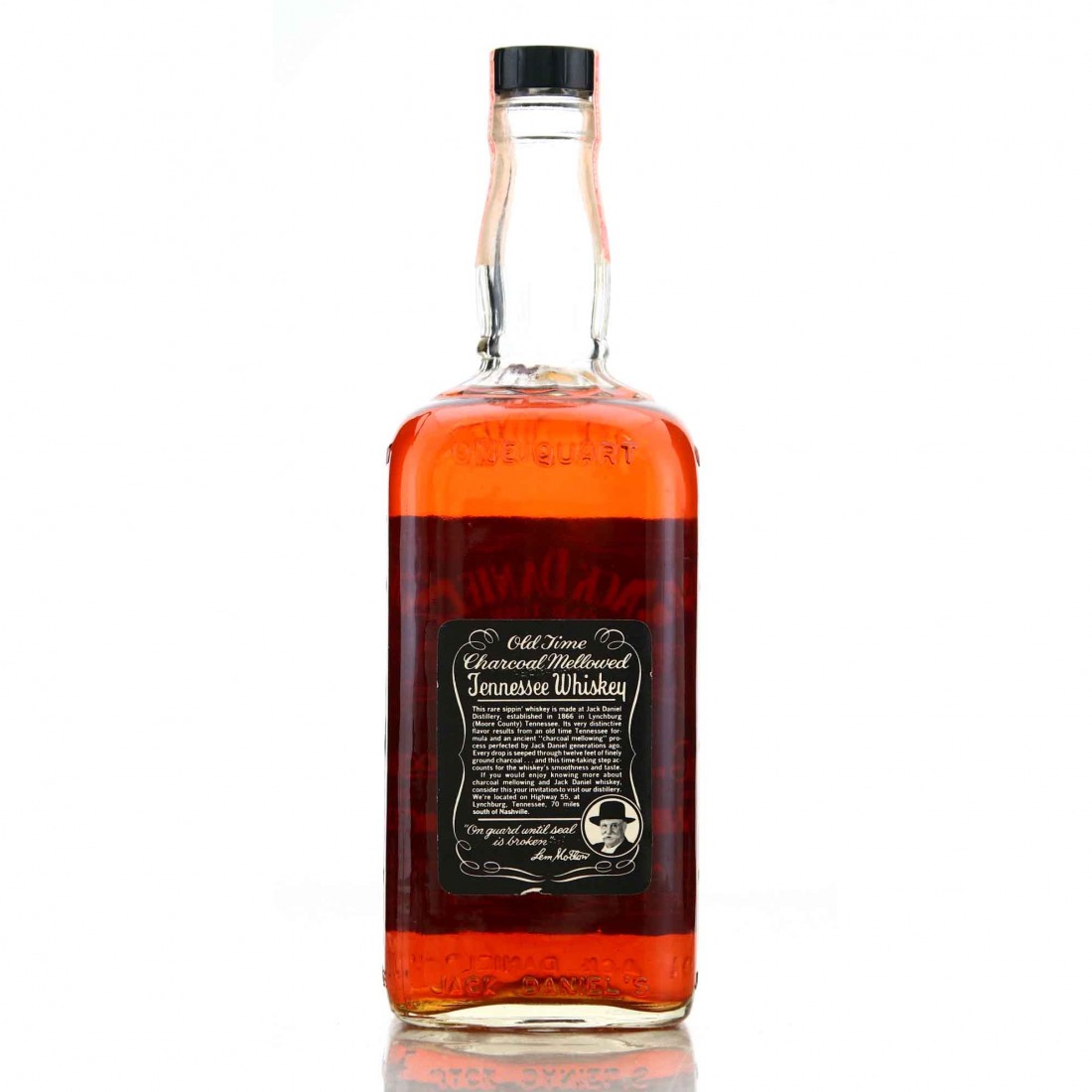 Jack Daniel's Old No.7 Brand 90 Proof Quart 1973 | Whisky Auctioneer