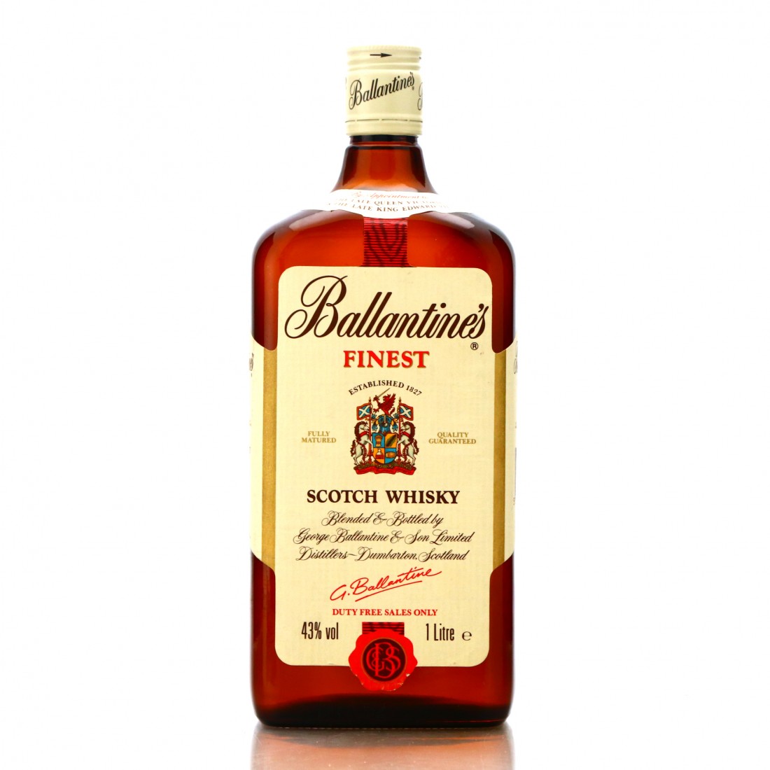 Ballantine's Finest Scotch Whisky 1 Litre | Whisky Auctioneer
