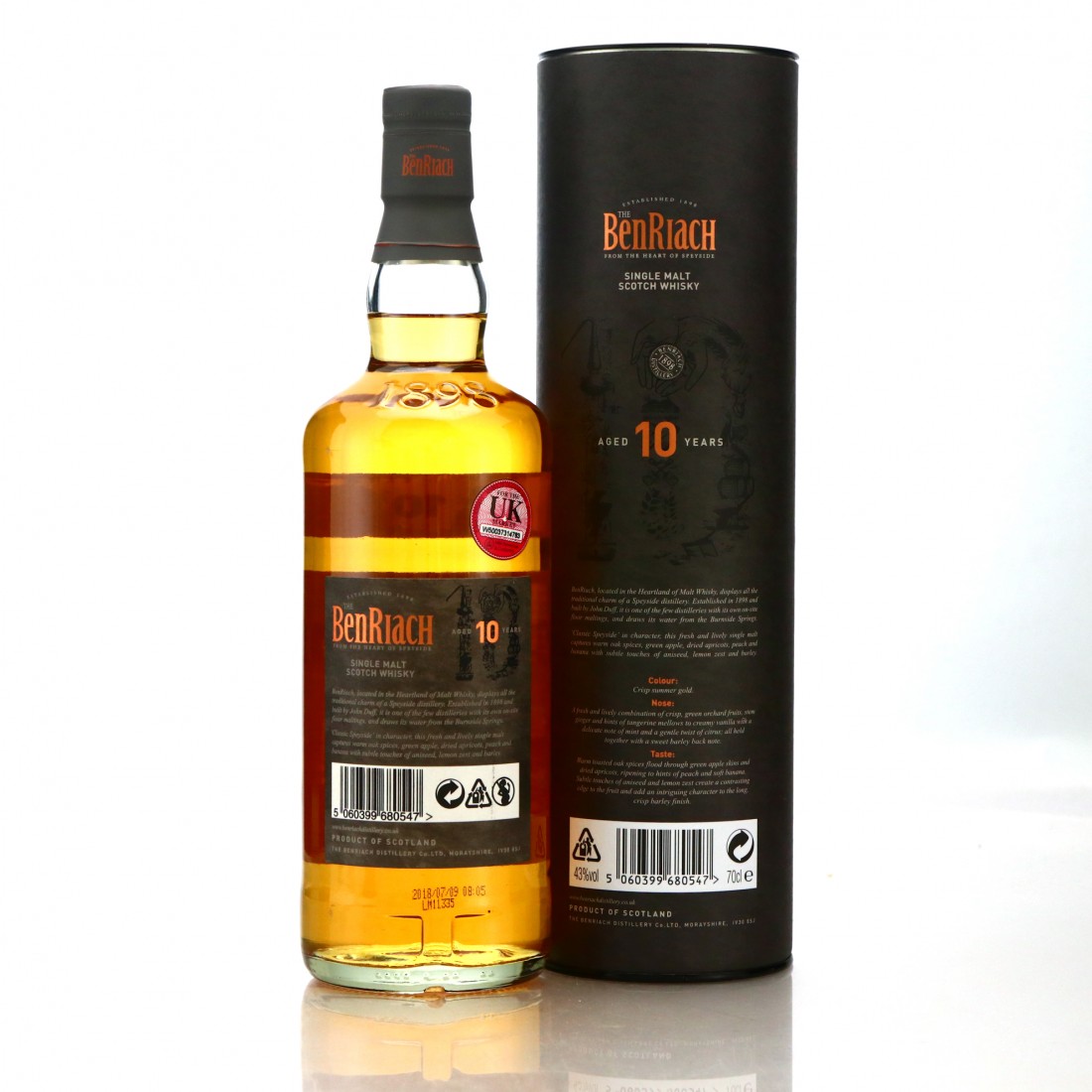Benriach 10 Year Old pre-2020 | Whisky Auctioneer