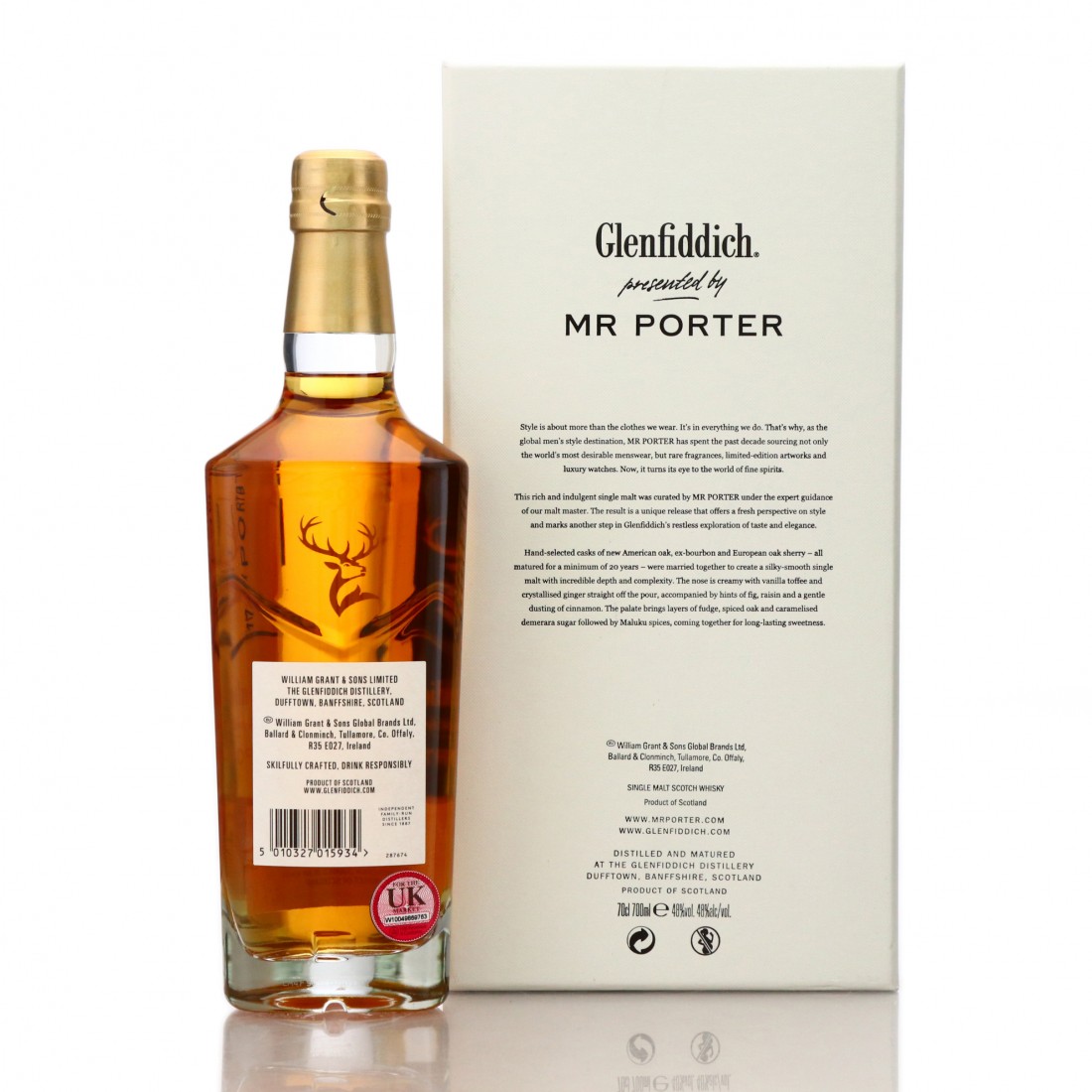 Glenfiddich 20 Year Old Mr Porter | Whisky Auctioneer