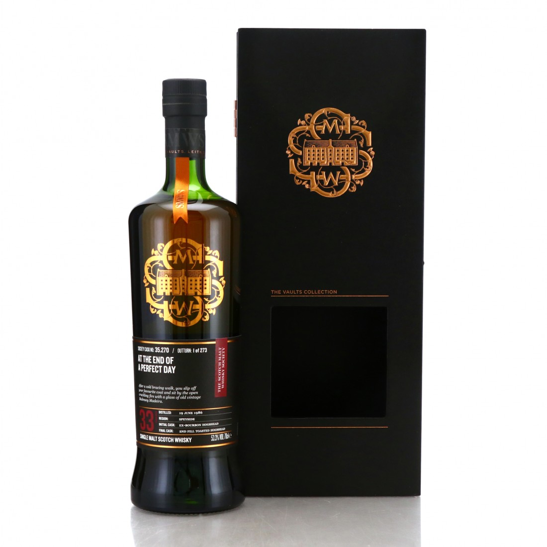 Glen Moray 1986 SMWS 33 Year Old 35.264 / The Vaults Collection ...