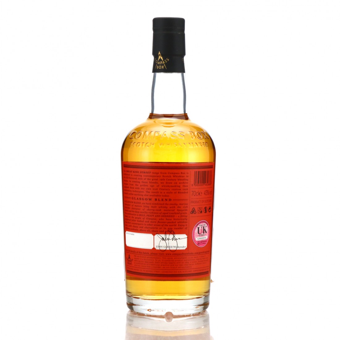 Compass Box Great King Street Glasgow Blend Whisky Auctioneer