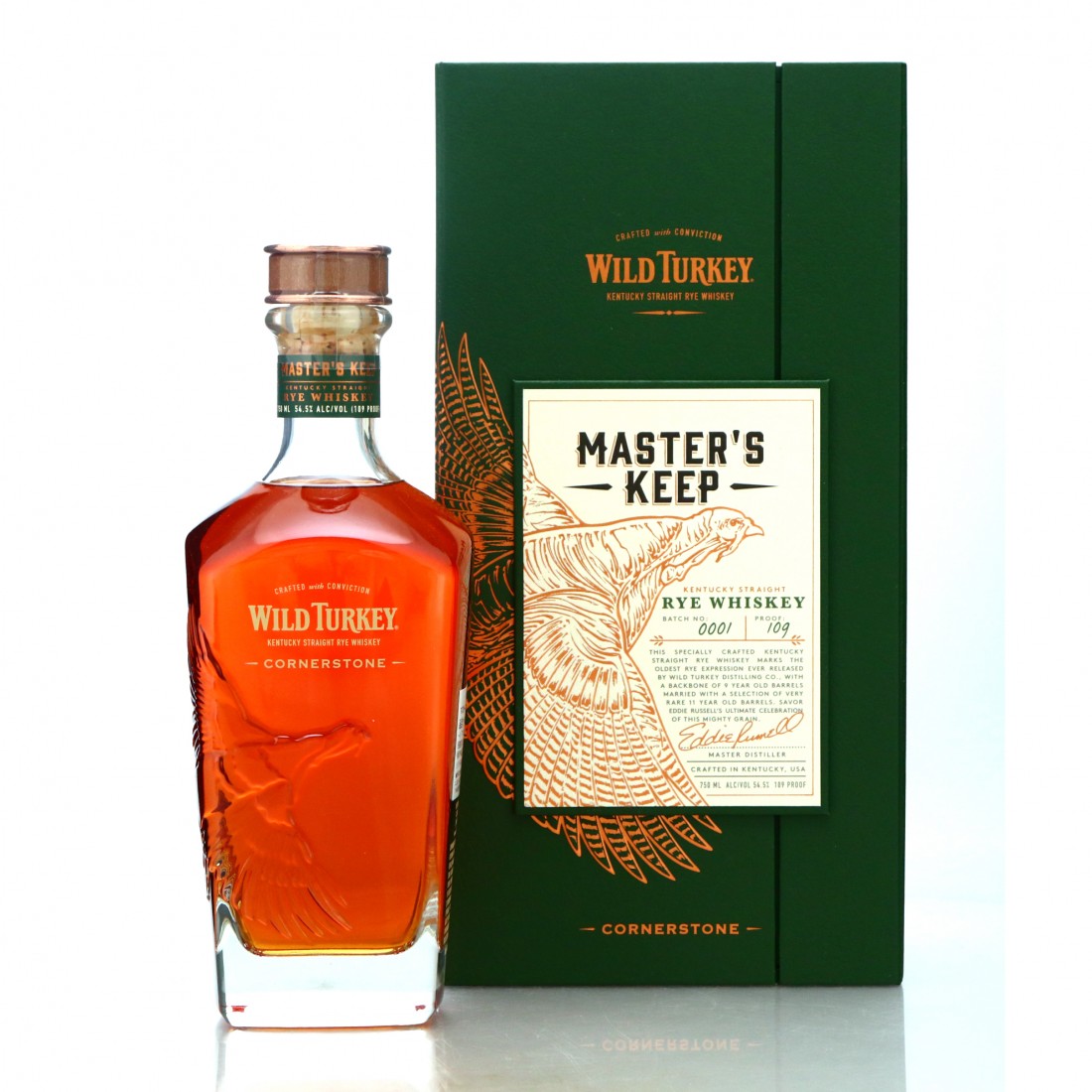 Wild Turkey Old Master's Keep Cornerstone Rye Batch #1 | Whisky Auctioneer
