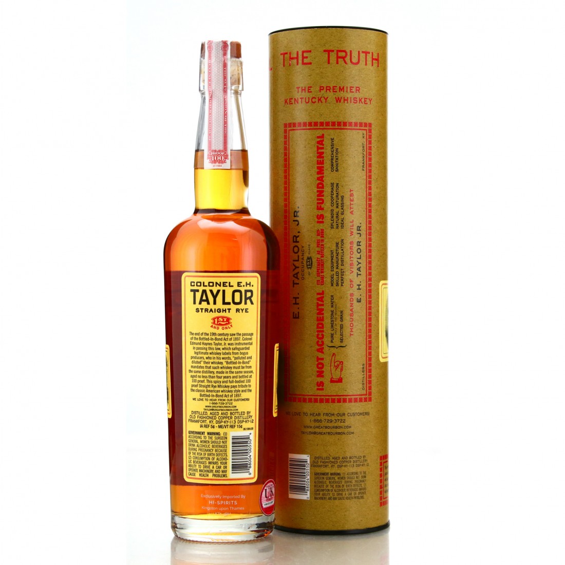 Colonel E.H. Taylor Straight Rye 2019 | Whisky Auctioneer
