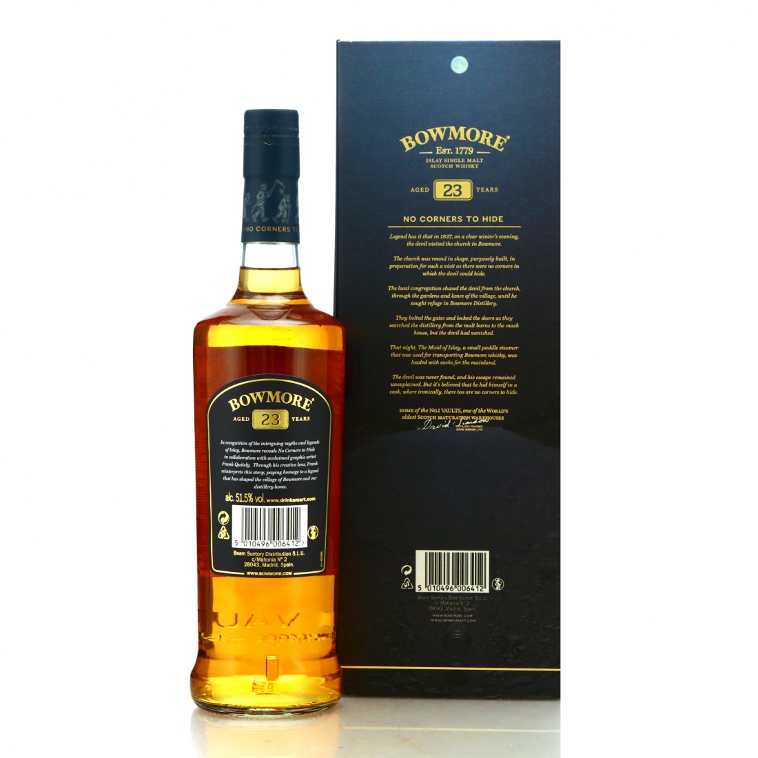 Bowmore 23 Year Old No Corners To Hide / Frank Quitely | Whisky Auctioneer