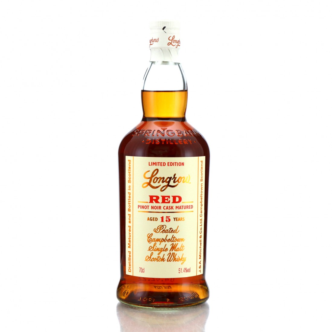 Longrow Red 15 Year Old Pinot Noir | Whisky Auctioneer