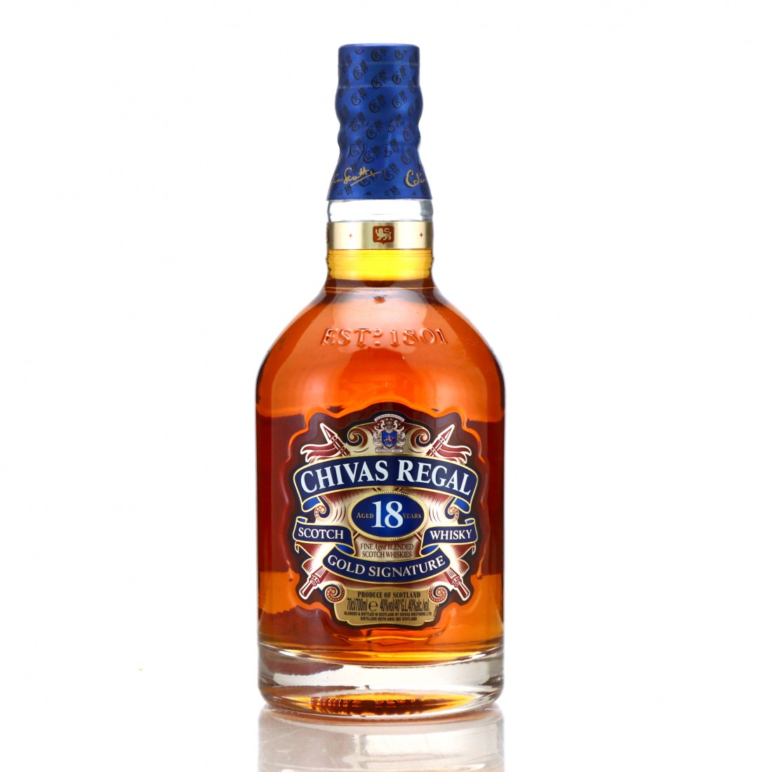 Chivas Regal 18 Year Old Gold Signature | Whisky Auctioneer