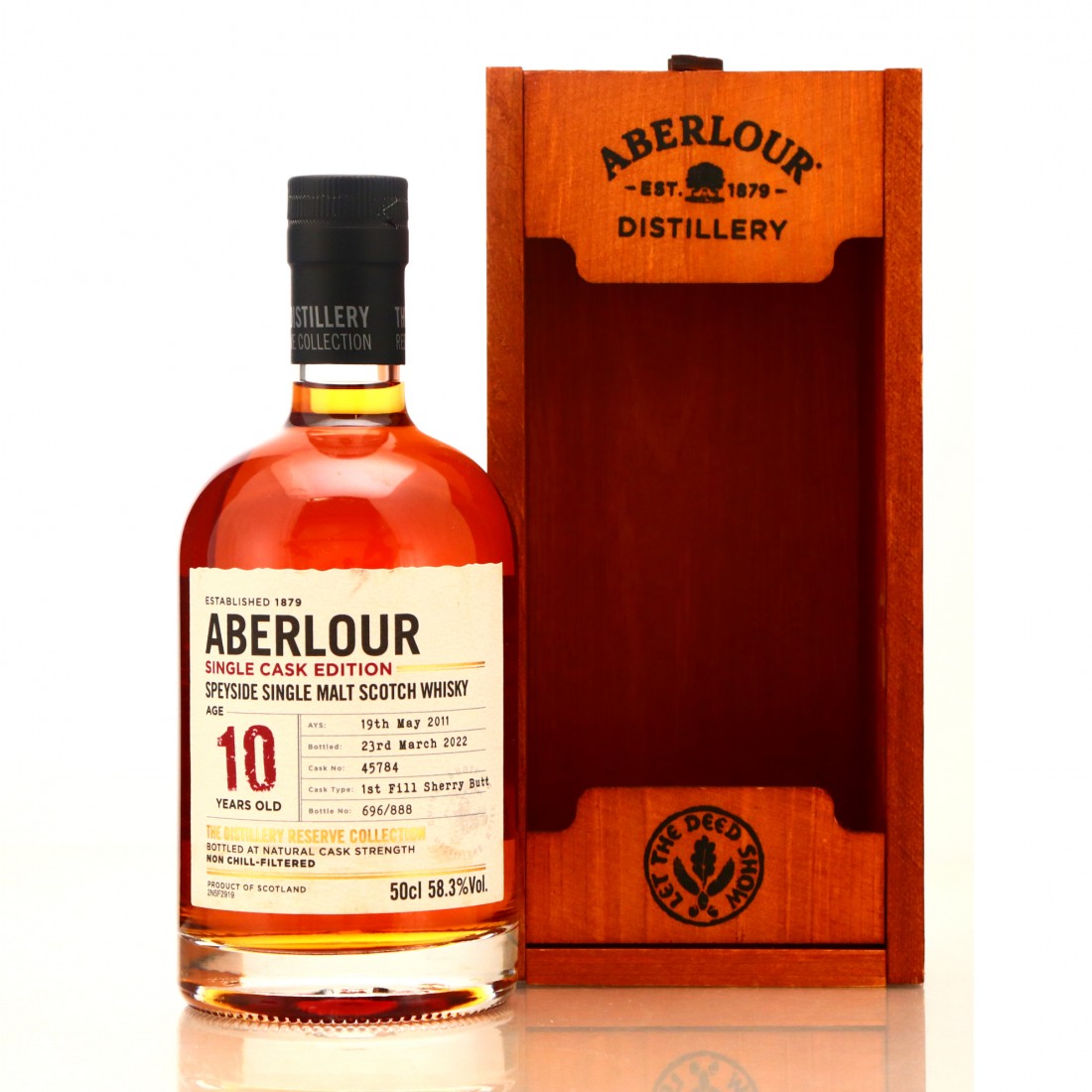 Aberlour 2011 Reserve Collection 10 Year Old / Single Cask Edition ...