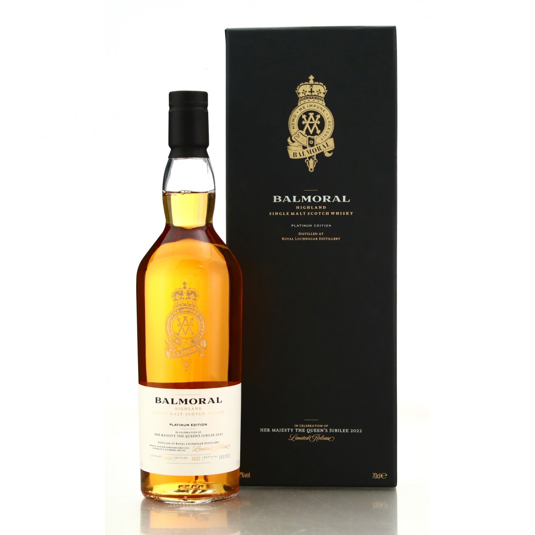 Royal Lochnagar 2000 Balmoral Platinum Edition / Jubilee 2022 | Whisky ...