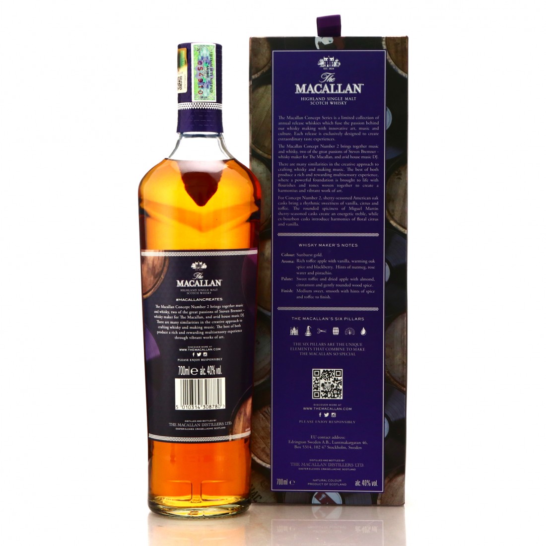 Macallan Concept Number 2 / Music | Whisky Auctioneer