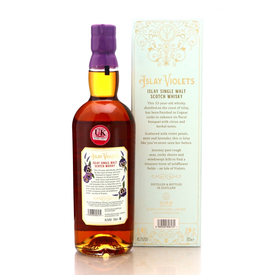 Bowmore 33 Year Old Elixir Distillers Islay Violets | Whisky Auctioneer