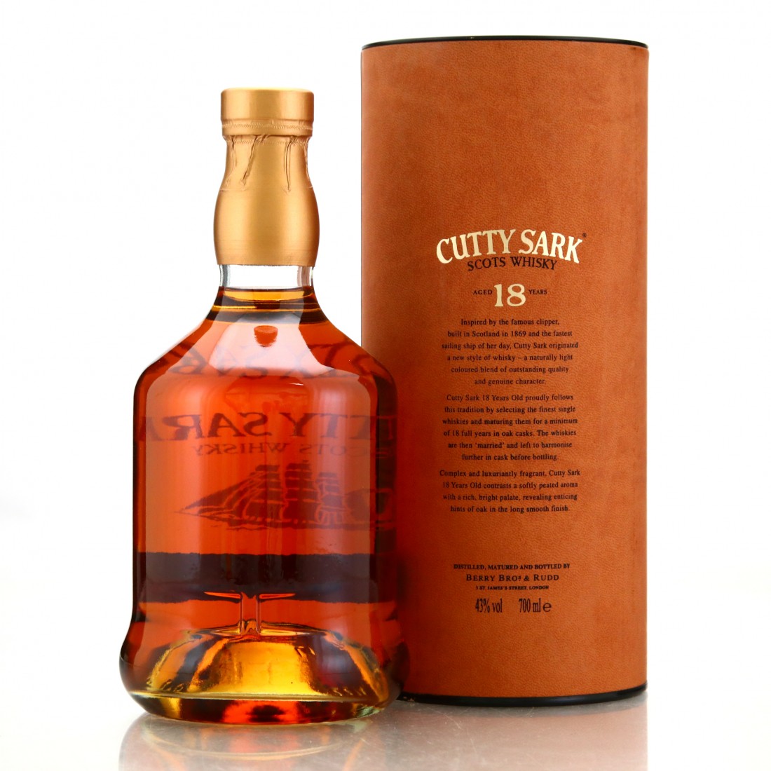 Cutty Sark 18 Year Old Scots Whisky | Whisky Auctioneer