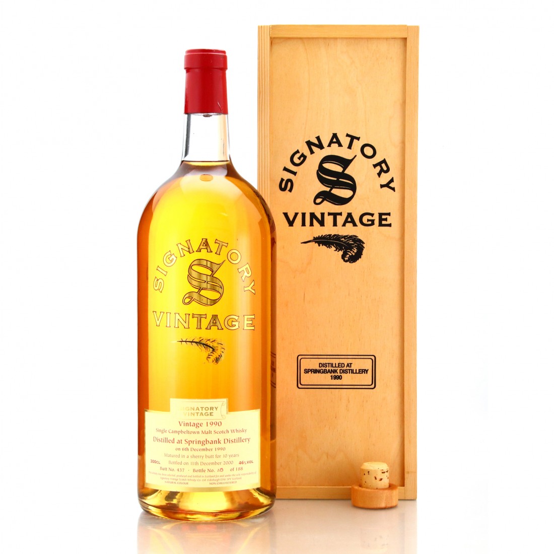 Springbank 1990 Signatory Vintage 10 Year Old 3 Litre | Whisky Auctioneer