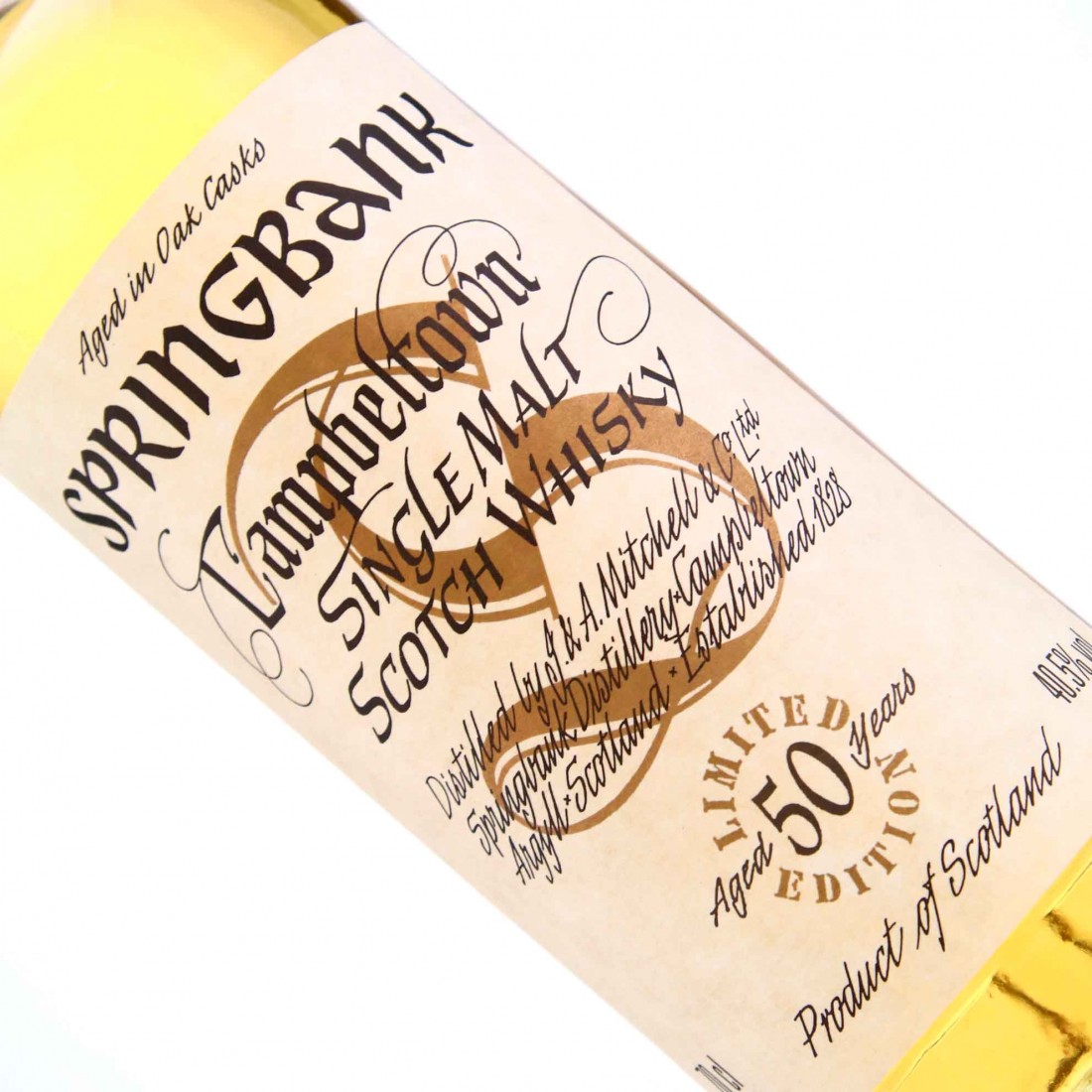 Springbank 50 Year Old Millennium Limited Edition | Whisky Auctioneer