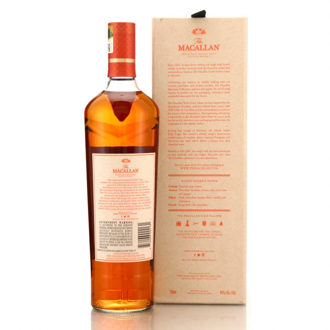 Macallan The Harmony Collection Rich Cacao 75cl / US Import | Whisky ...