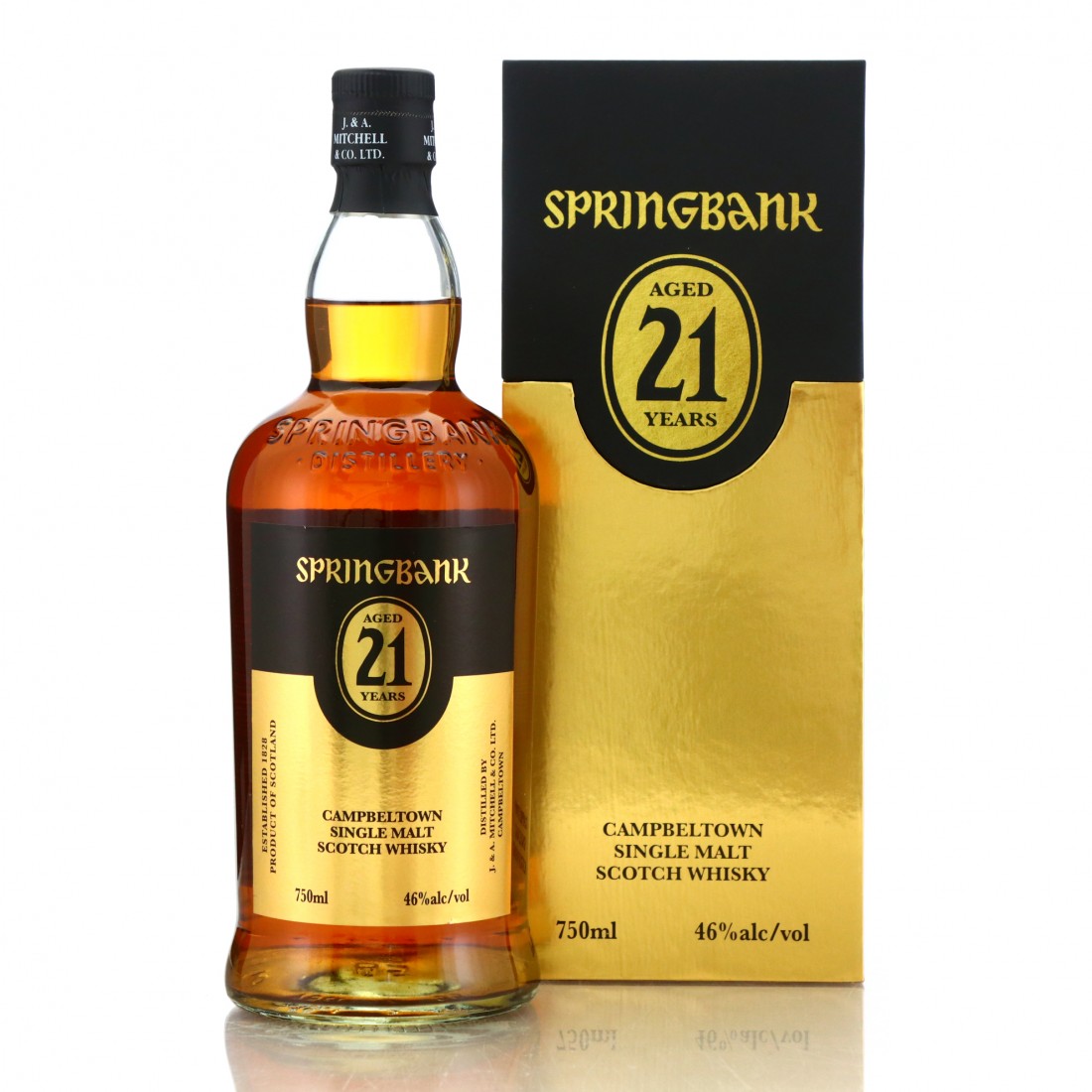 Springbank 21 Year Old 2021 Release 75cl / US Import - Pacific Edge ...