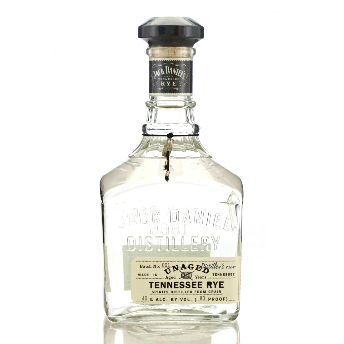 Jack Daniel's Unaged Tennessee Rye Batch #1 | Whisky Auctioneer