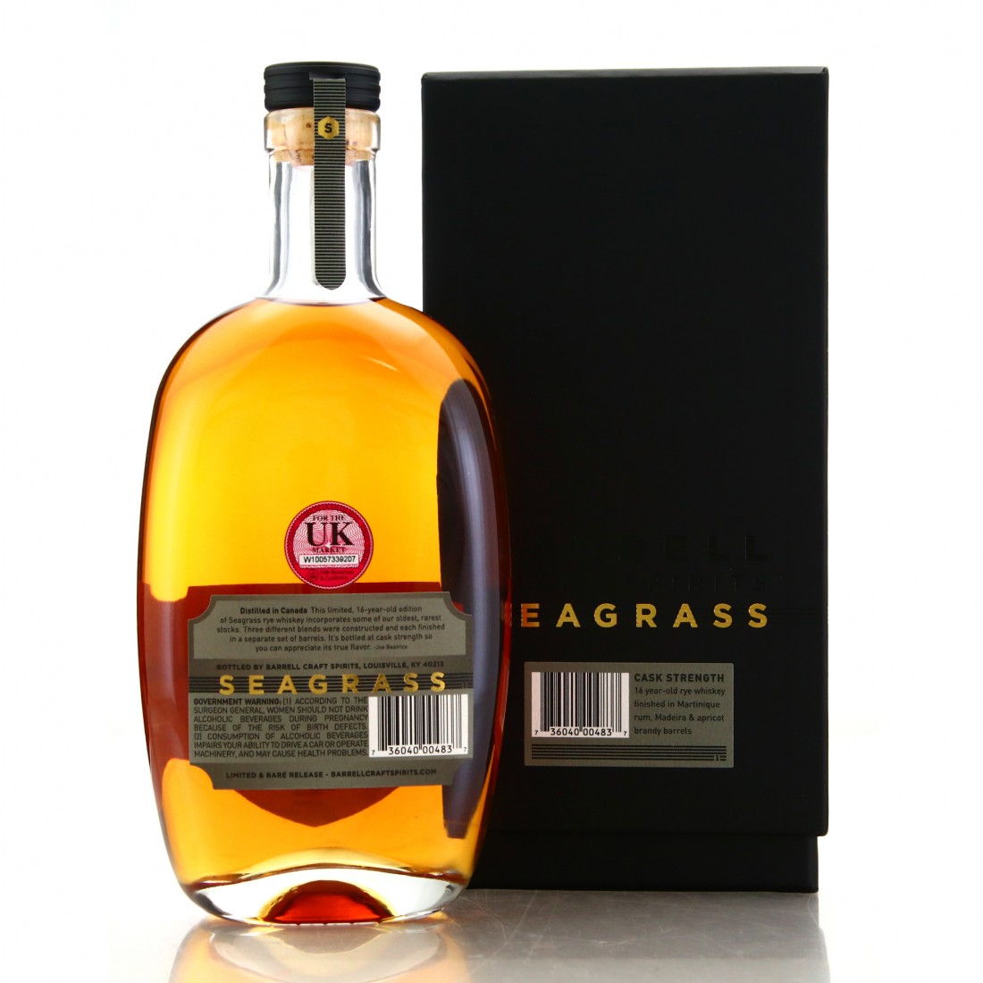 Barrell 16 Year Old Seagrass Rye | Whisky Auctioneer