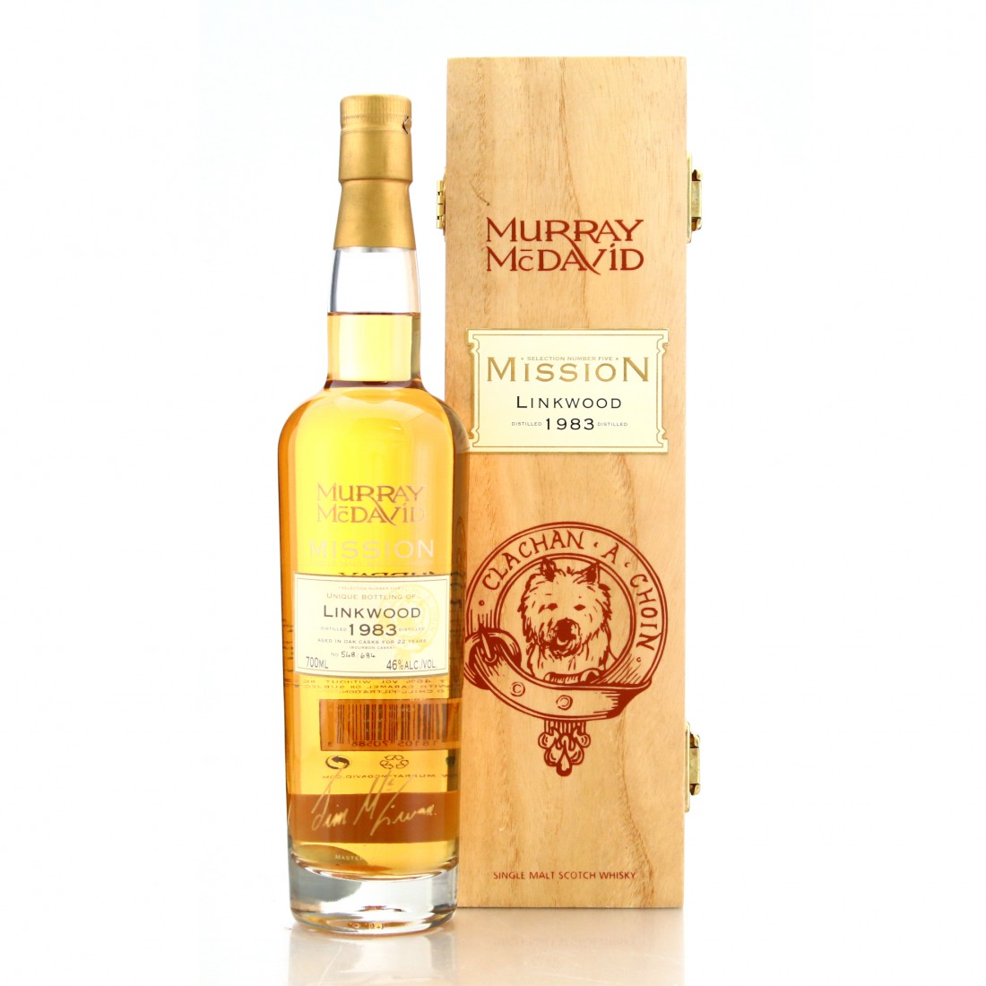 Linkwood 1983 Murray McDavid 23 Year Old Mission V | Whisky Auctioneer