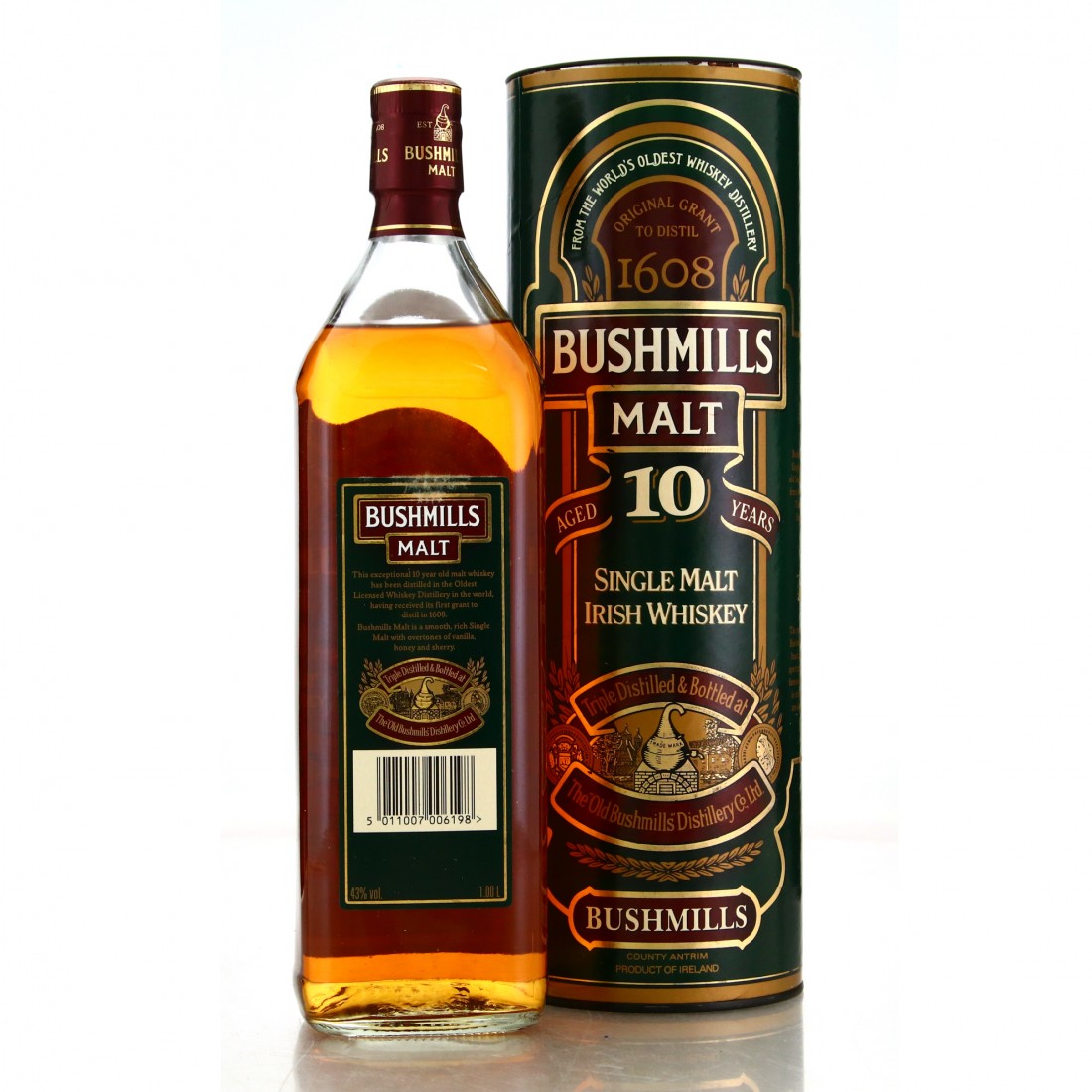 Bushmills 10 Year Old Single Malt 1 Litre | Whisky Auctioneer