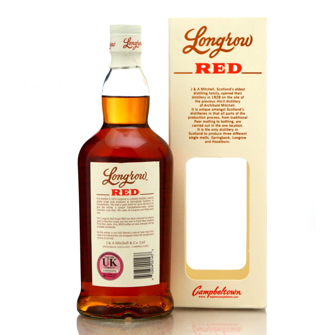 Longrow Red 12 Year Old Fresh Pinot Noir | Whisky Auctioneer
