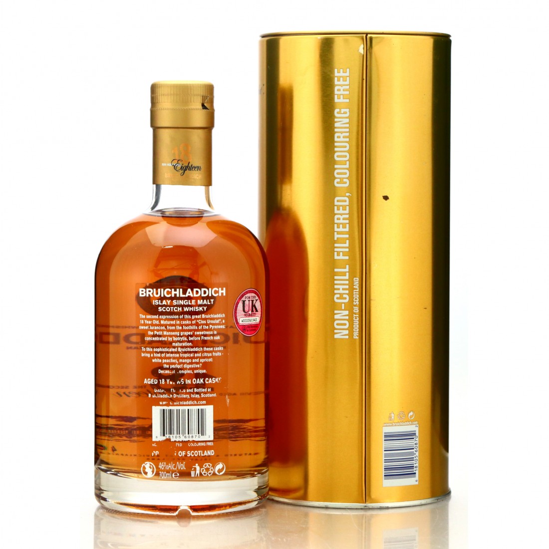 Bruichladdich 18 Year Old Second Edition Whisky Auctioneer