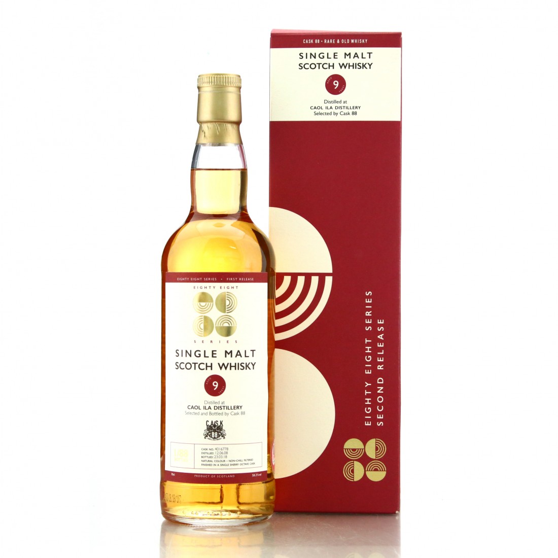 Caol Ila 2008 Eighty Eight Series 9 Year Old First Release | Whisky ...