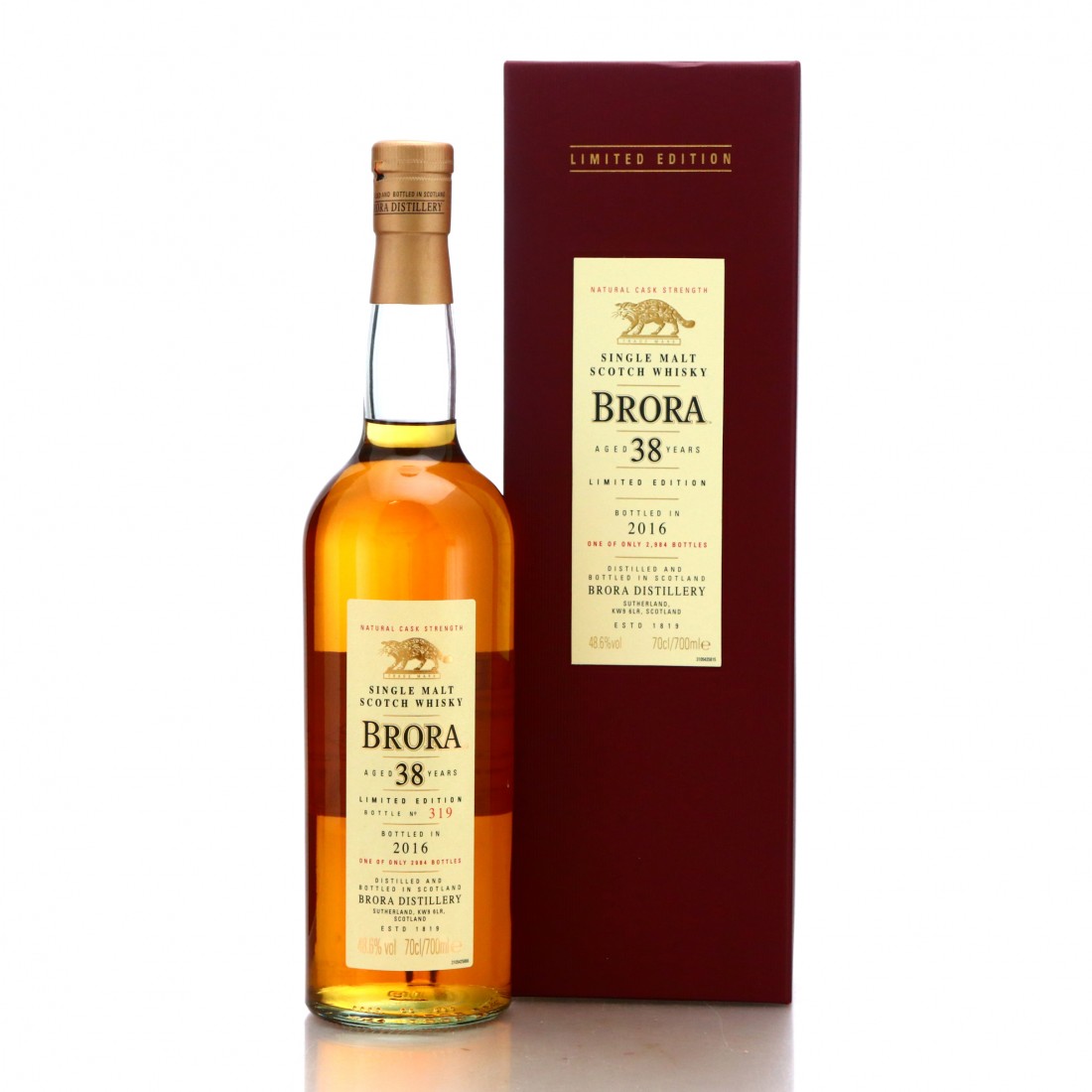 Brora 38 Year Old 2016 Release | Whisky Auctioneer