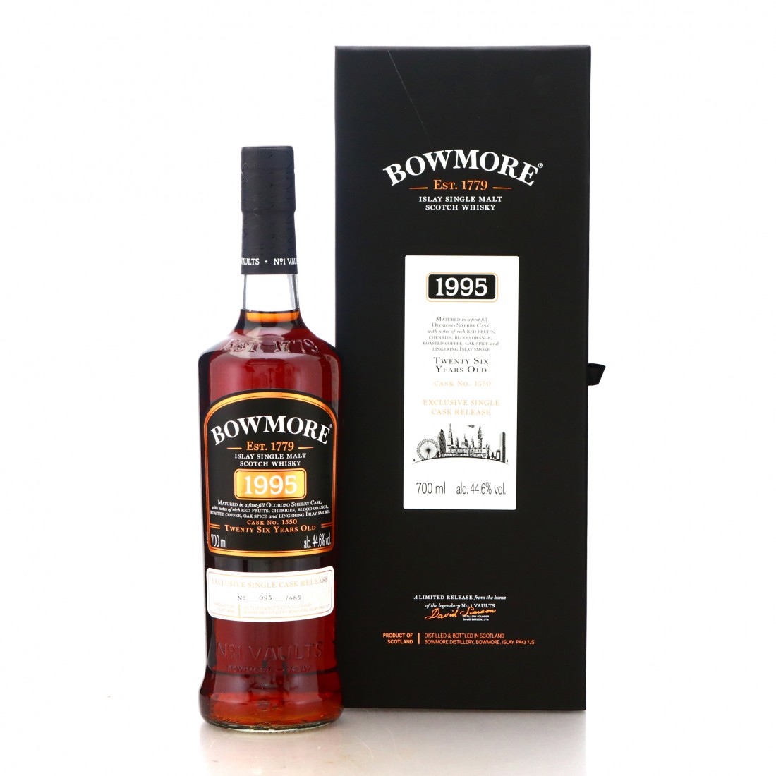 Bowmore 1995 Single Sherry Cask 26 Year Old #1550 | Whisky Auctioneer